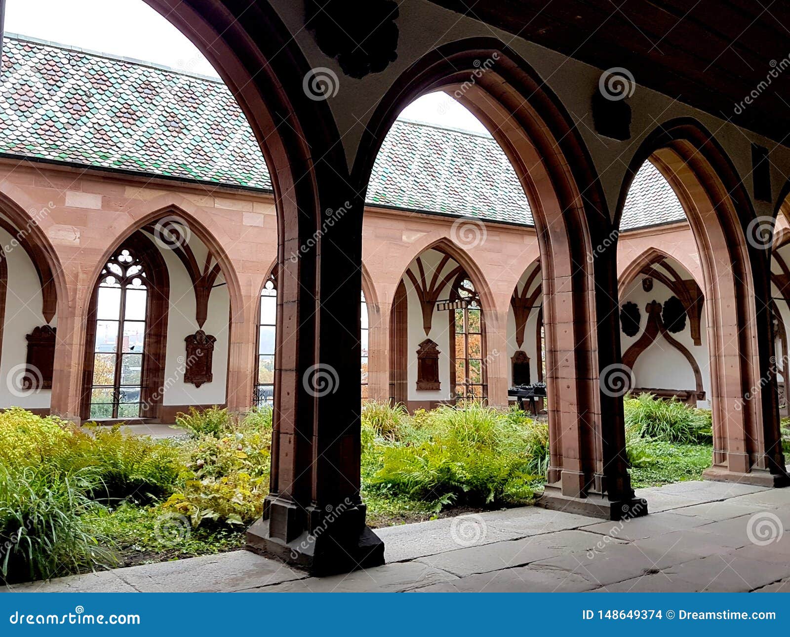 Church Yard in Munster, Basel, Switzerland Editorial Stock Image ... Church Yard in Munster, Basel, Switzerland Editorial Stock Image ...