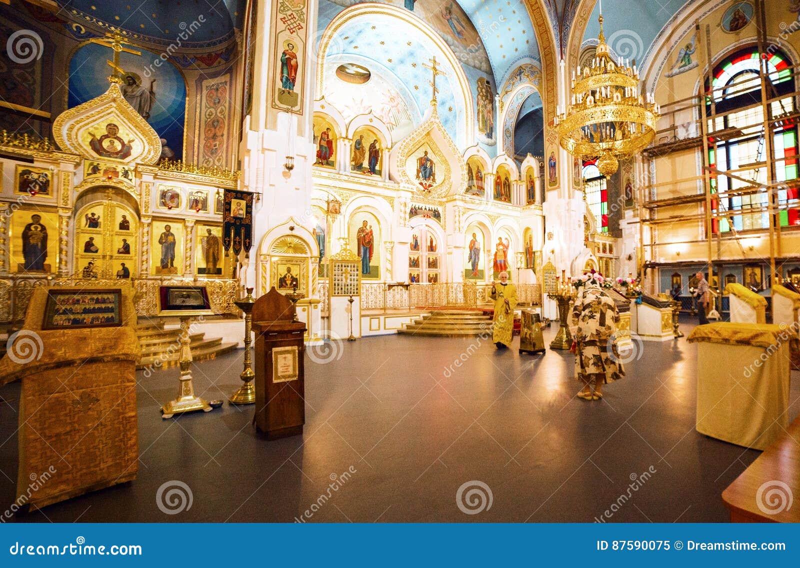 Churche editorial image. Image of temple, cathedral, indoor - 87590075