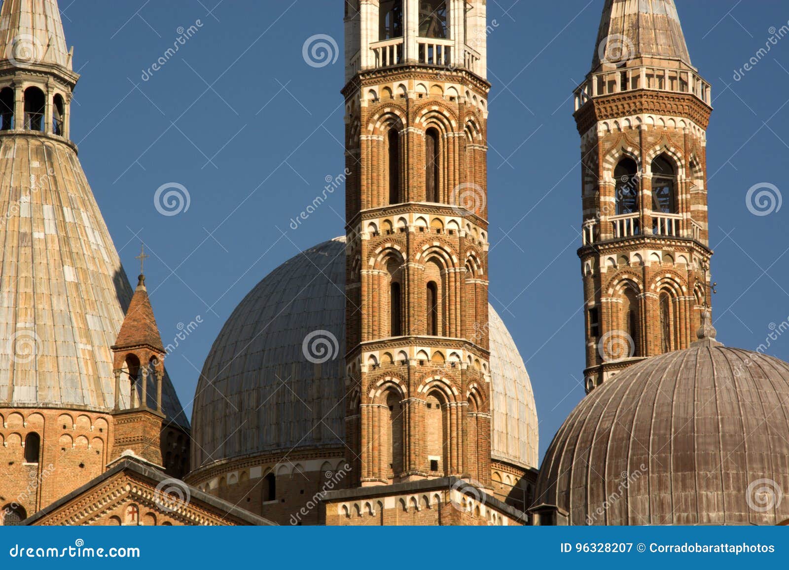Cathedral of Sant `Antonio Da Padova Stock Image - Image of beautiful ...