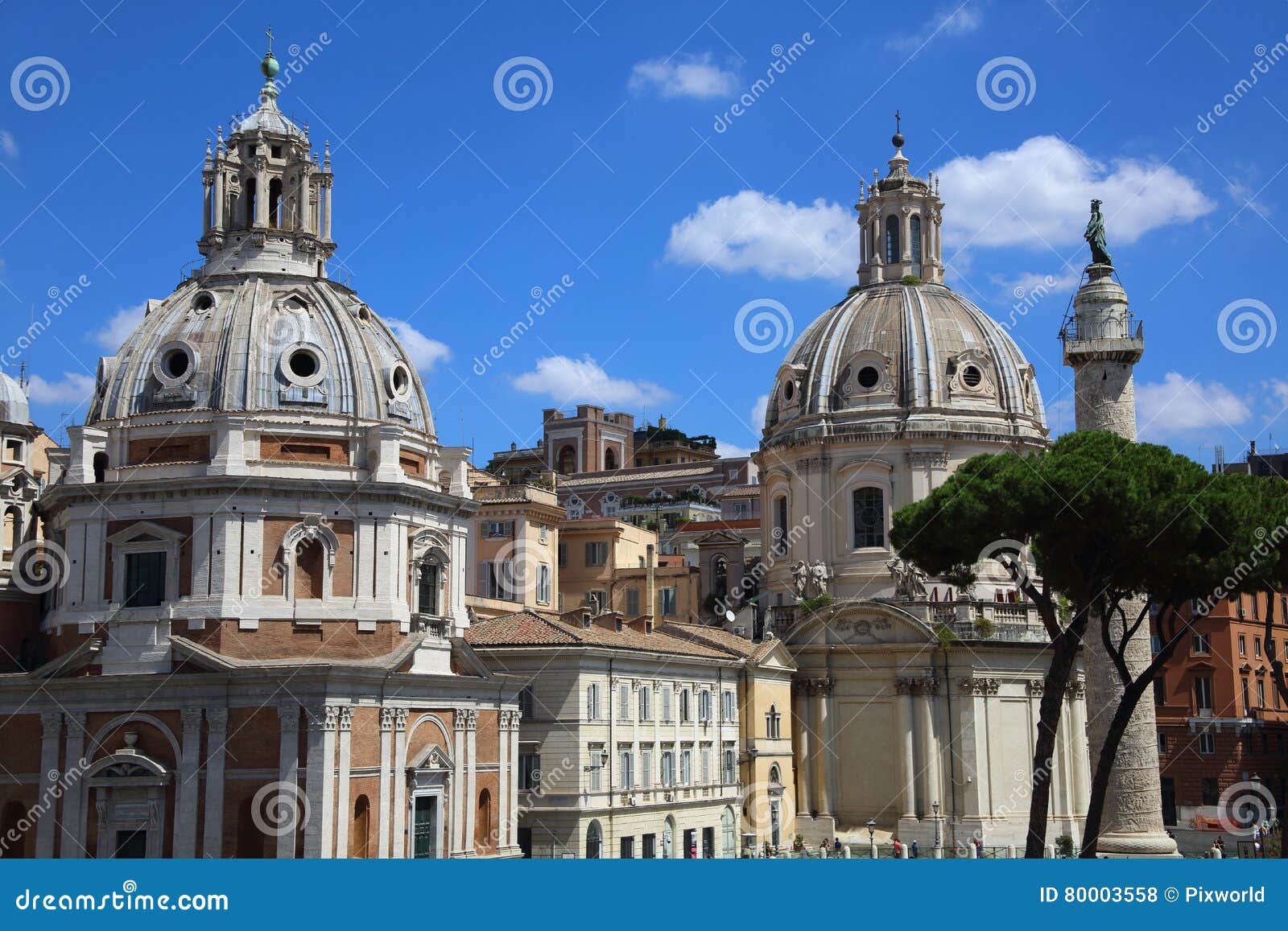 Churches in Rome stock photo. Image of cathedral, pope - 80003558