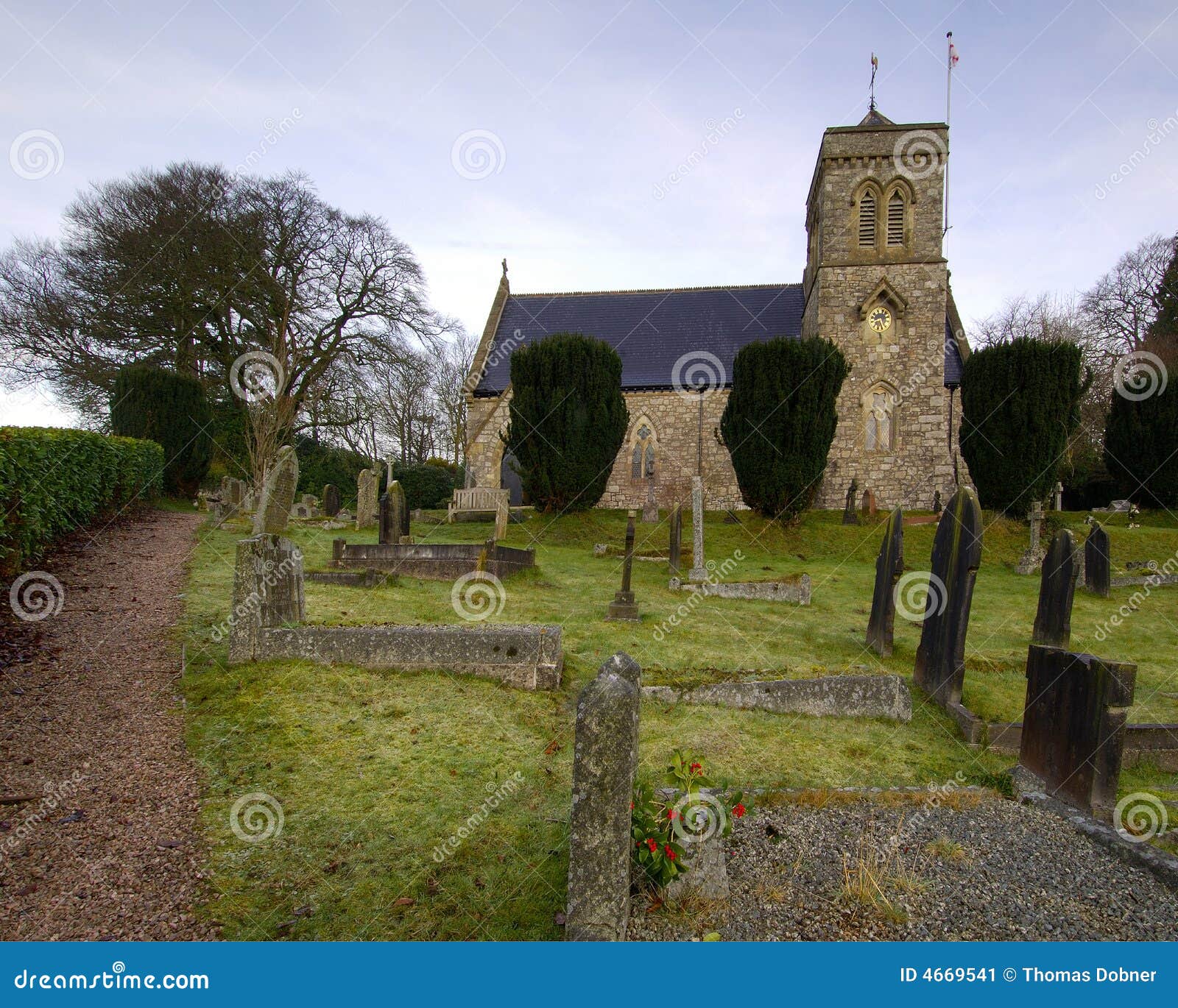 Churchyard stock image. Image of buildings, demise, death - 4669541