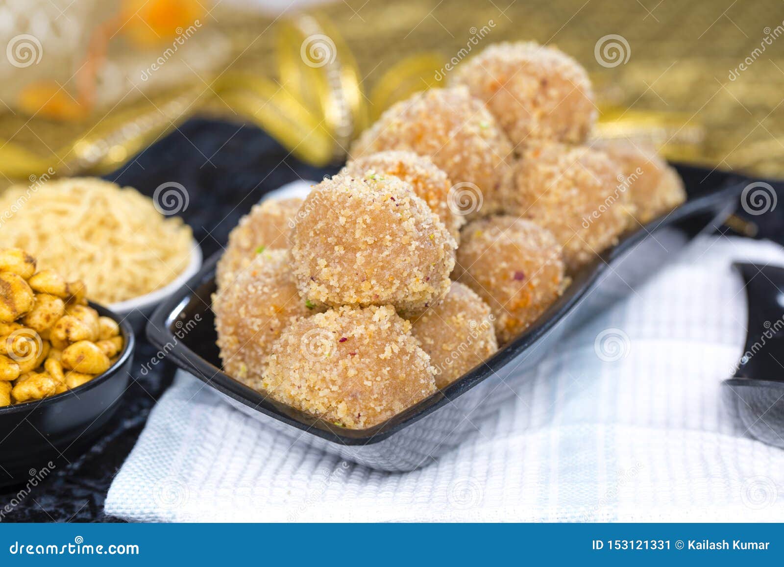 Churma Laddu imagen de archivo. Imagen de diwali, soplo - 153121331