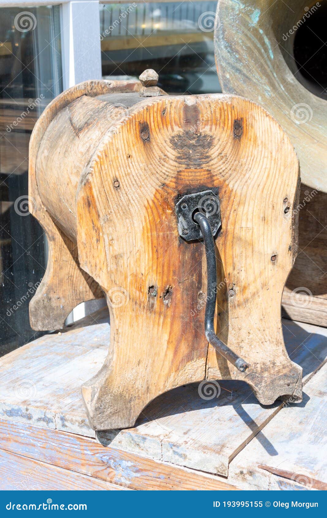 Churn - Old Traditional Wooden Churn Stock Image - Image of dairy ...