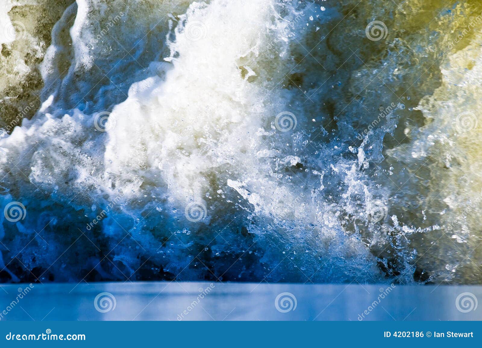 Churning Water stock photo. Image of movement, motion - 4202186