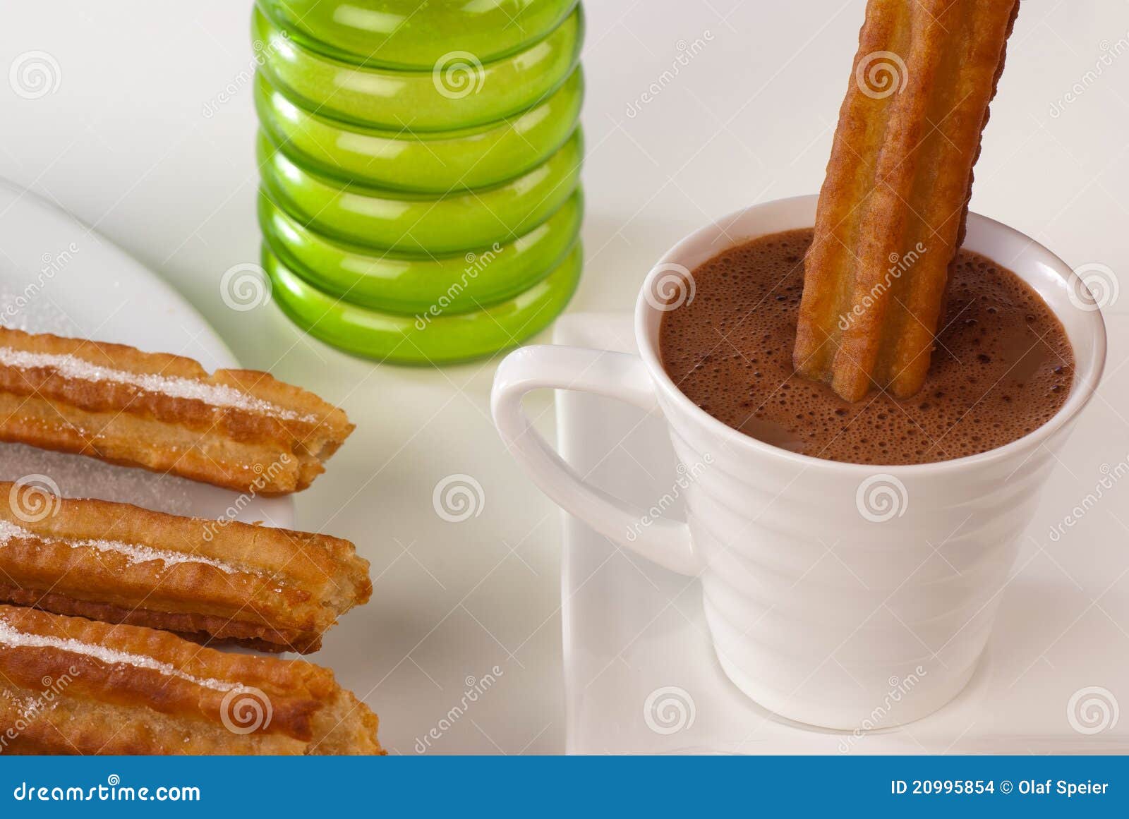 Churros stock photo. Image of traditional, fresh, sprinkled - 20995854