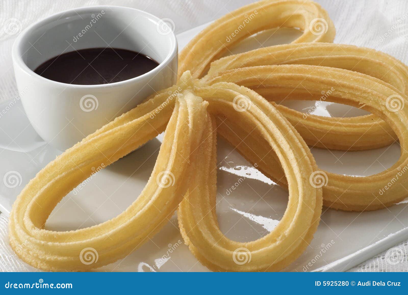 Churros stock photo. Image of breakfast, fried, break - 5925280