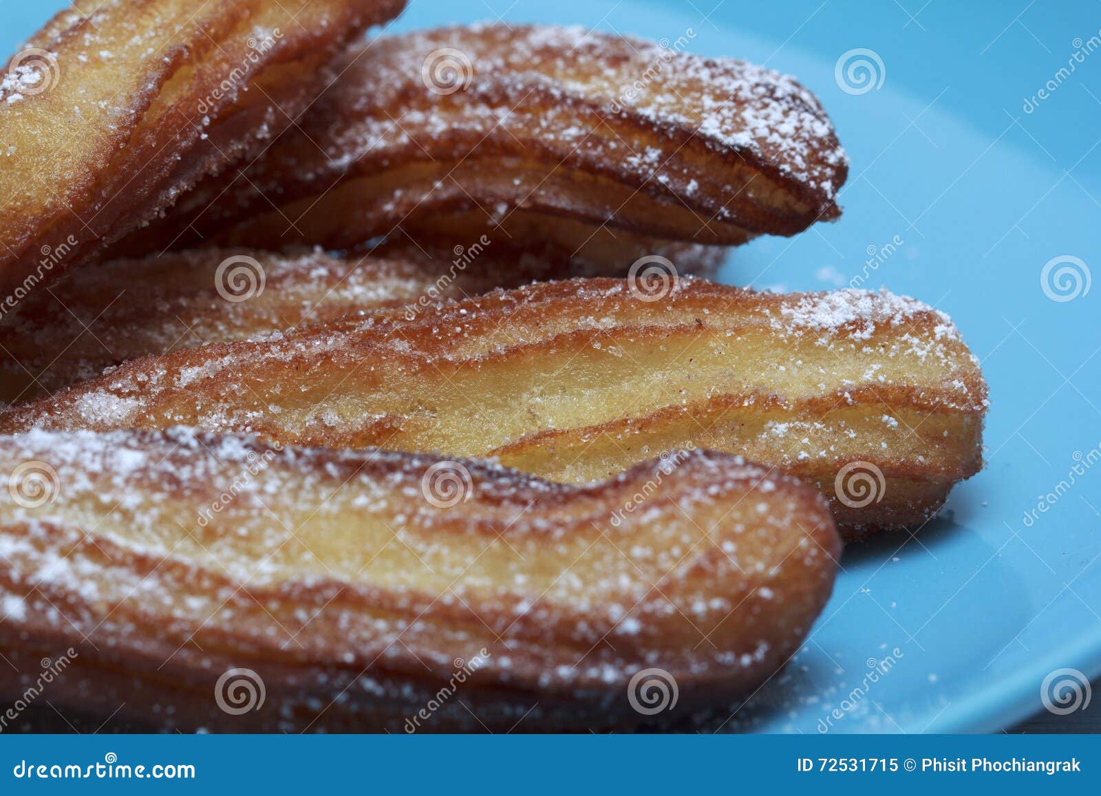 Churros Blue Plate Stock Photos - Free & Royalty-Free Stock Photos from ...