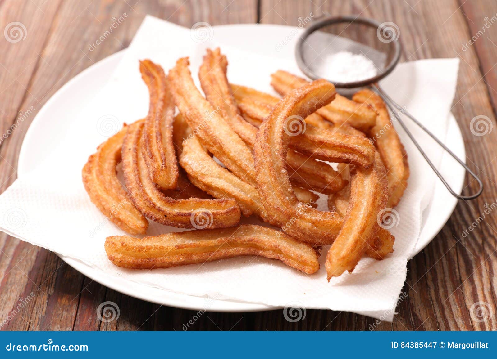 Churros stock image. Image of snack, bakery, sugar, carnival - 84385447
