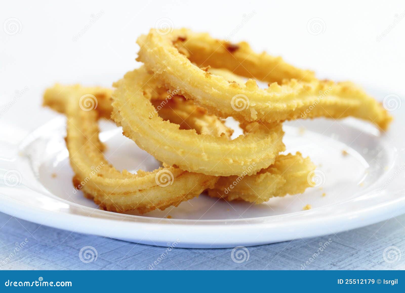 Churros Gastronomic Scene Highlighting Breakfast Stock Image - Image of ...