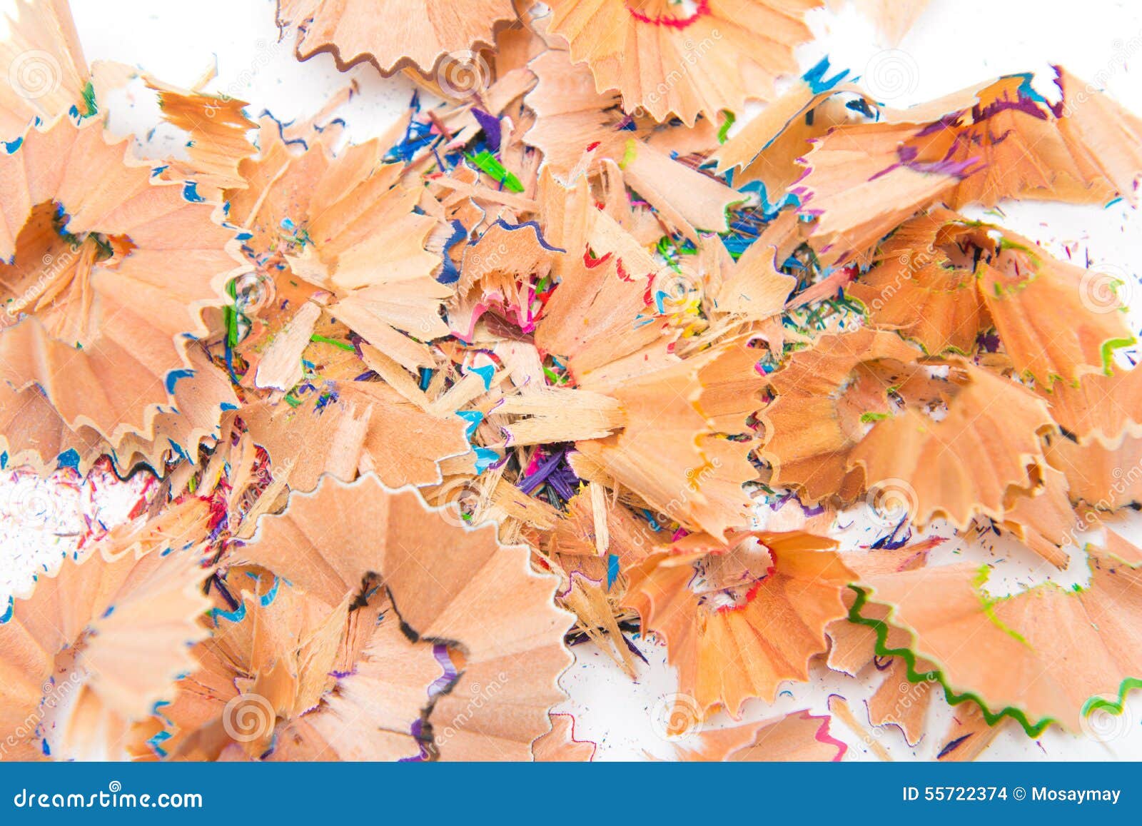 Chute De Crayon De Crayon Sur Le Fond Blanc Photo stock - Image du ...