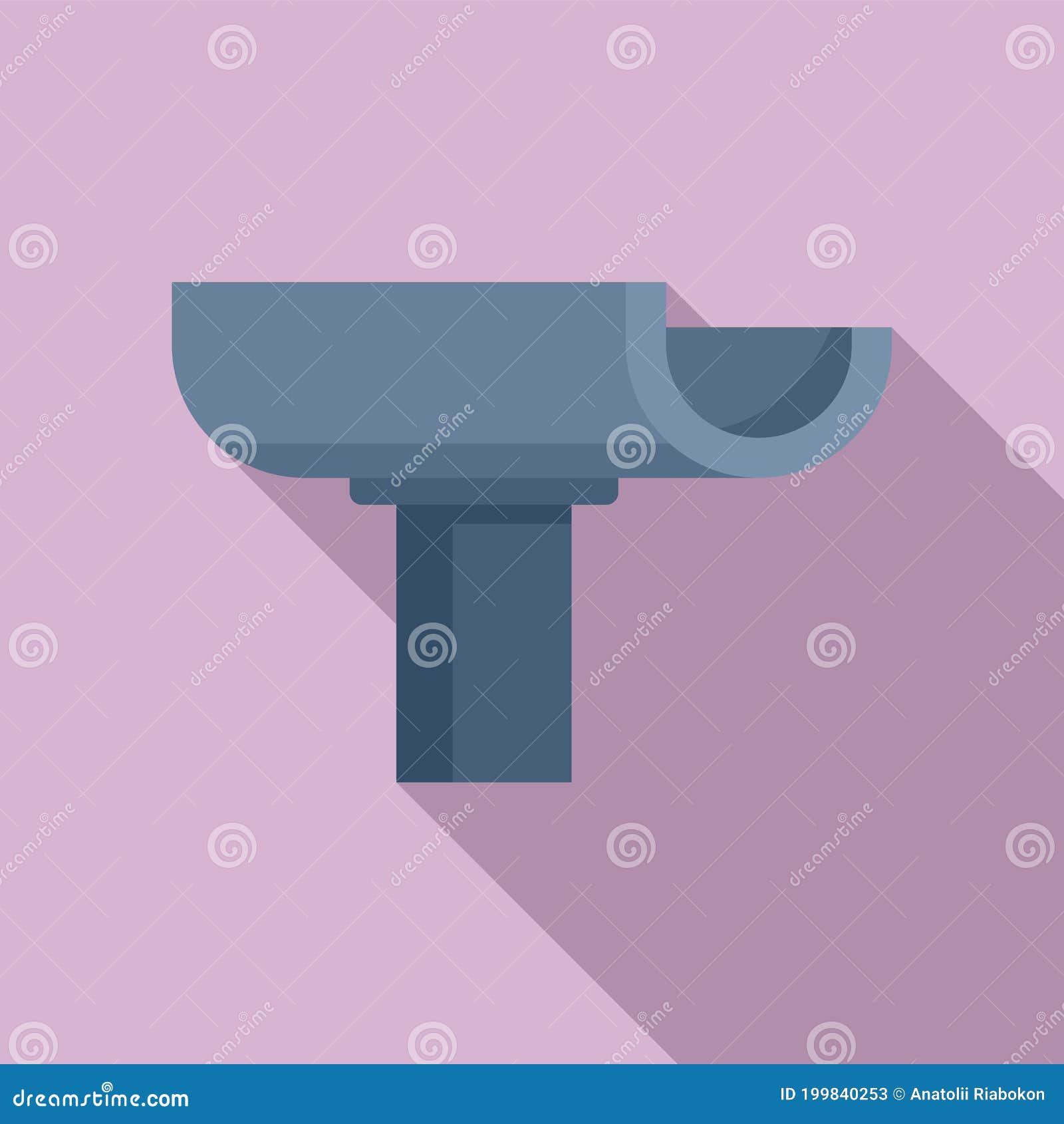 Chute Flat Icon. Colored Filled Simple Chute Icon For Templates, Web ...