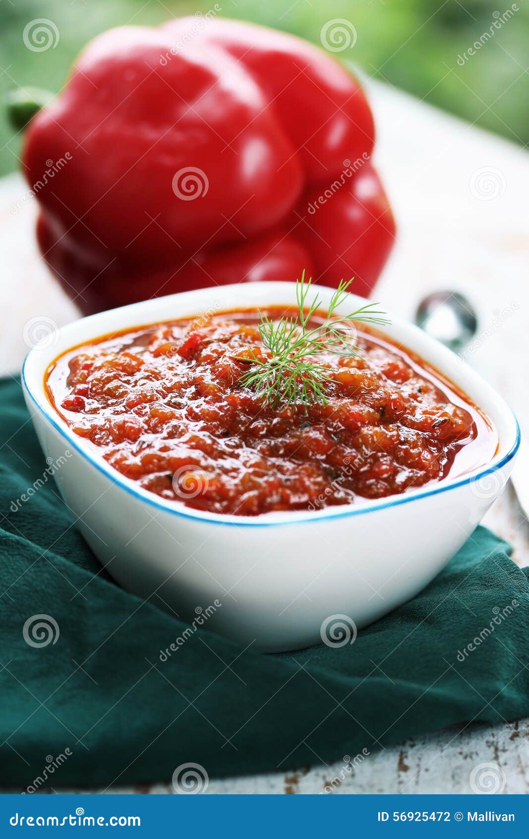 Chutney of Pepper and Chilli Stock Photo - Image of gourmet, fruits ...