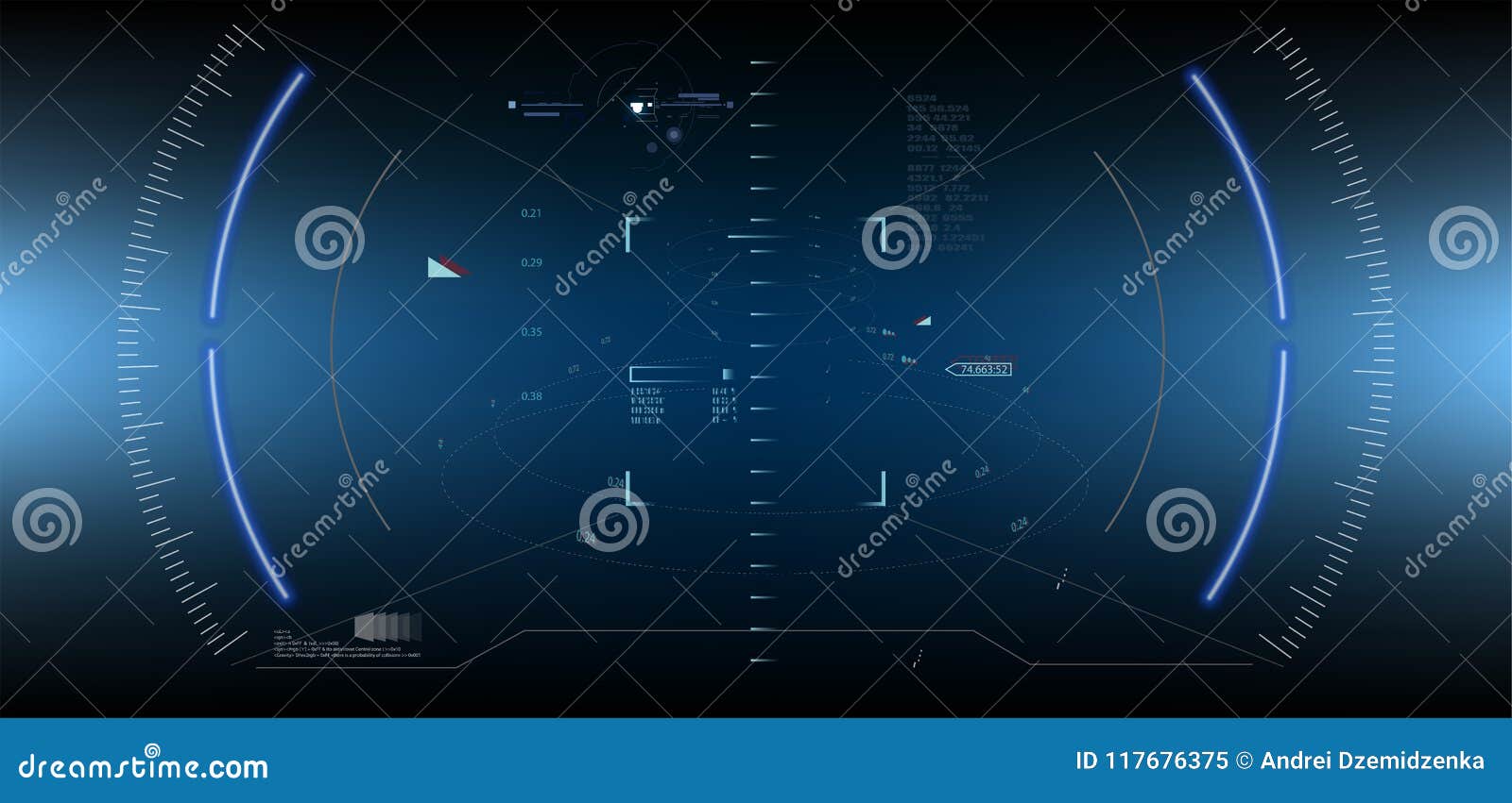 Ci-Fi Futuristic Glowing HUD Display. Vitrual Reality Technology Screen ... Ci-Fi Futuristic Glowing HUD Display. Vitrual Reality Technology Screen ...