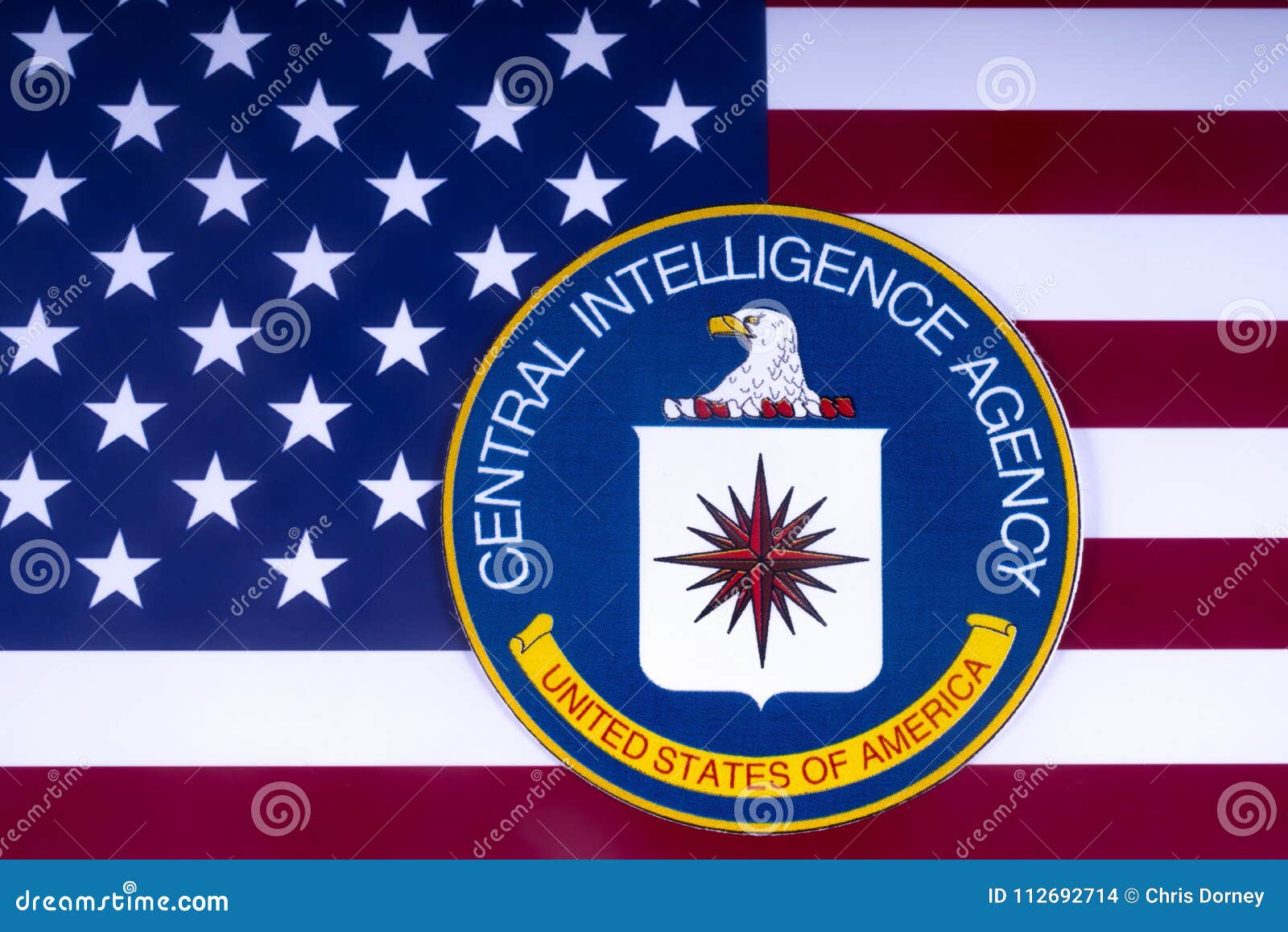 CIA image stock éditorial. Image du garantie, intelligence - 112692714