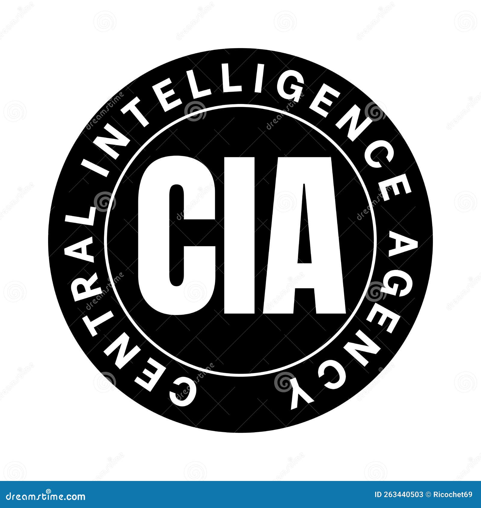 CIA Central Intelligence Agency Symbol Editorial Stock Photo ...