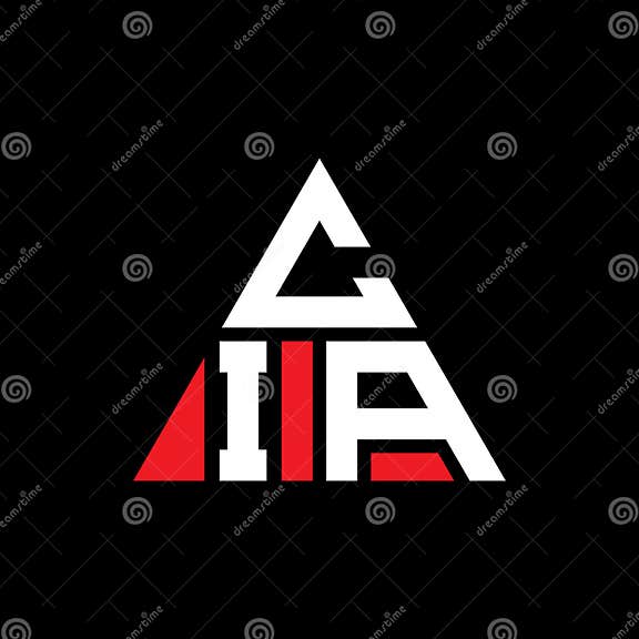 CIA Triangle Letter Logo Design with Triangle Shape. CIA Triangle Logo ...
