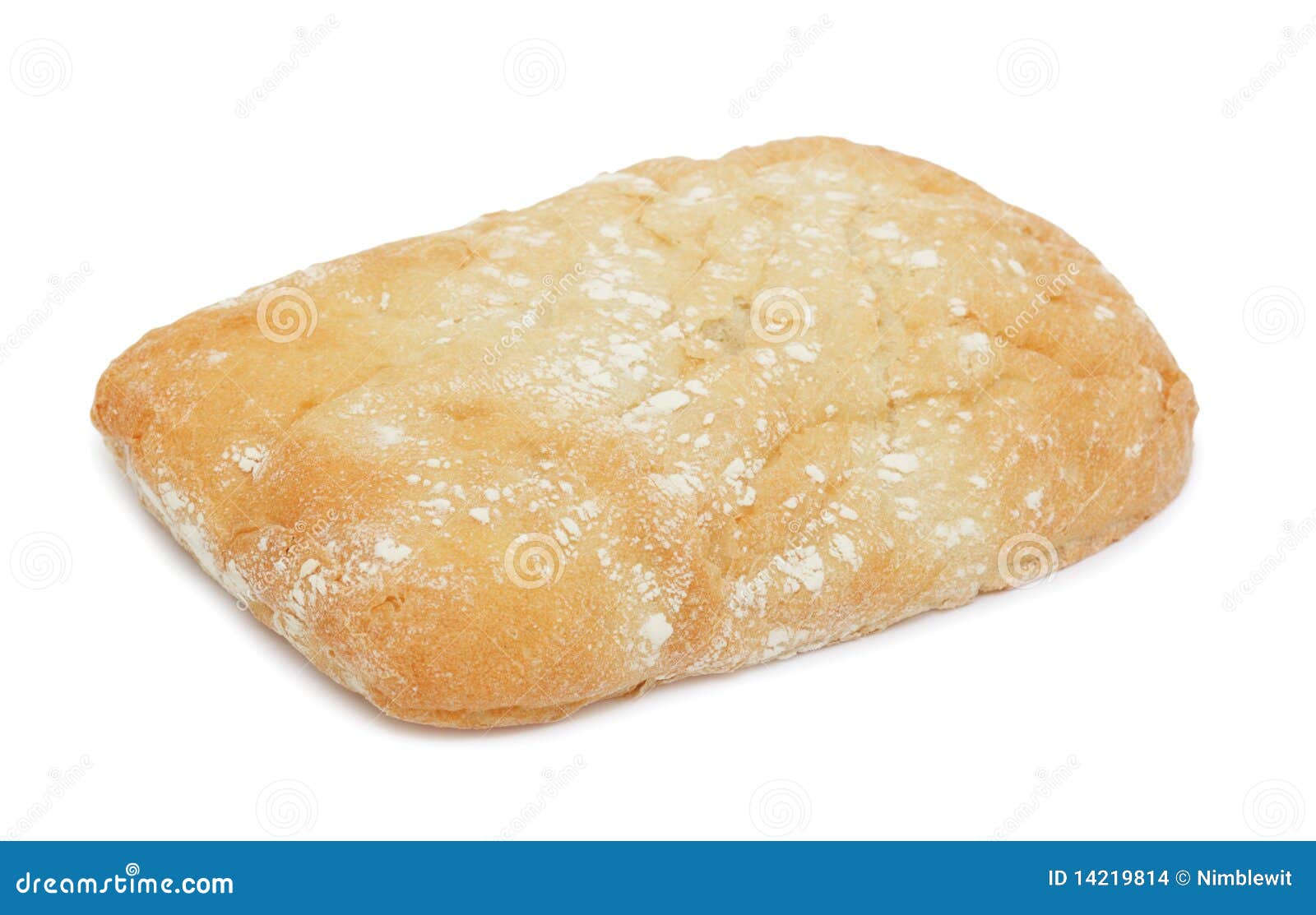 Ciabatta (Italiaans Geïsoleerdl Brood), Stock Foto - Image of voorwerp ...