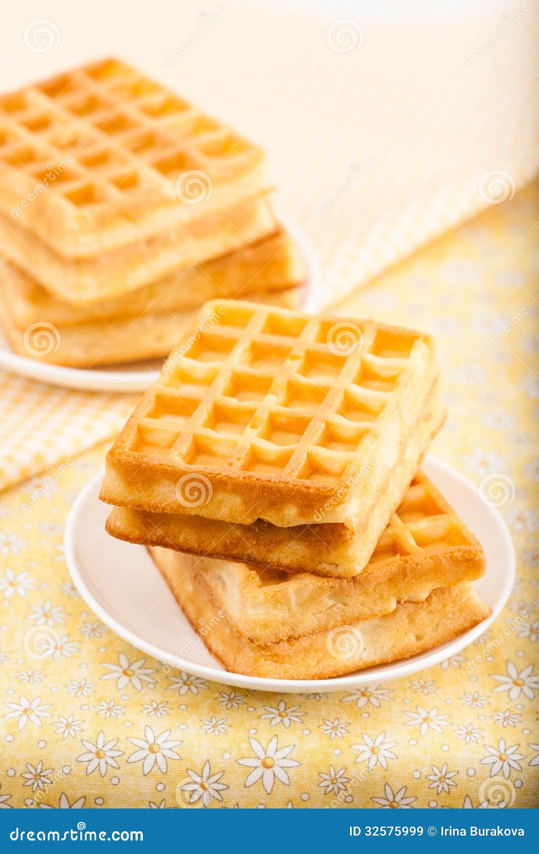 Cialda dolce immagine stock. Immagine di crema, sano - 32575999