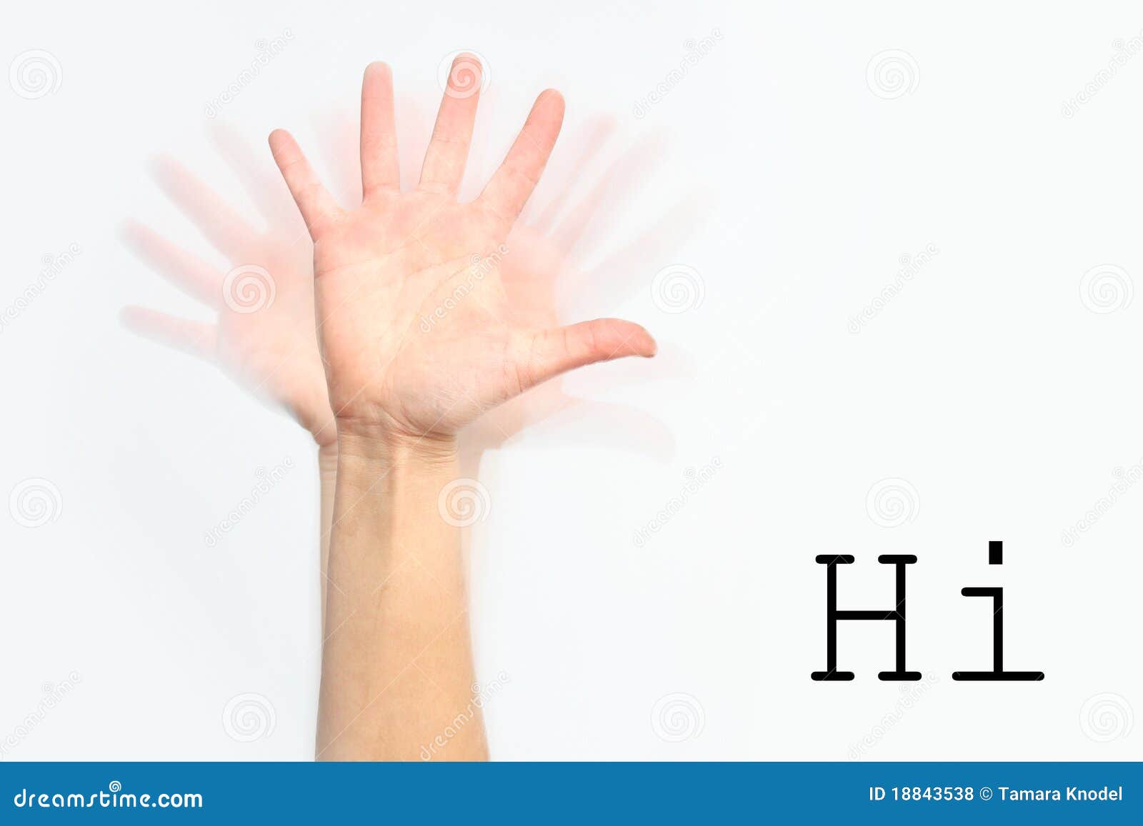 Ciao fotografia stock. Immagine di movimento, arrivederci - 18843538