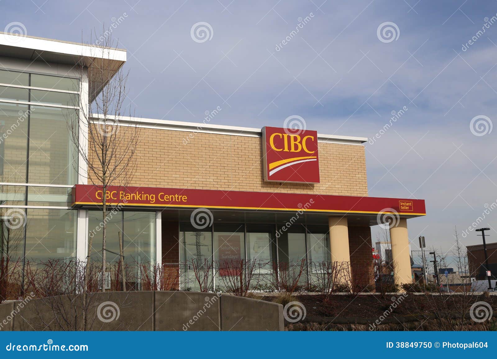 Cibc bank redaktionell foto. Bild av bankirer, arkitektur - 38849750