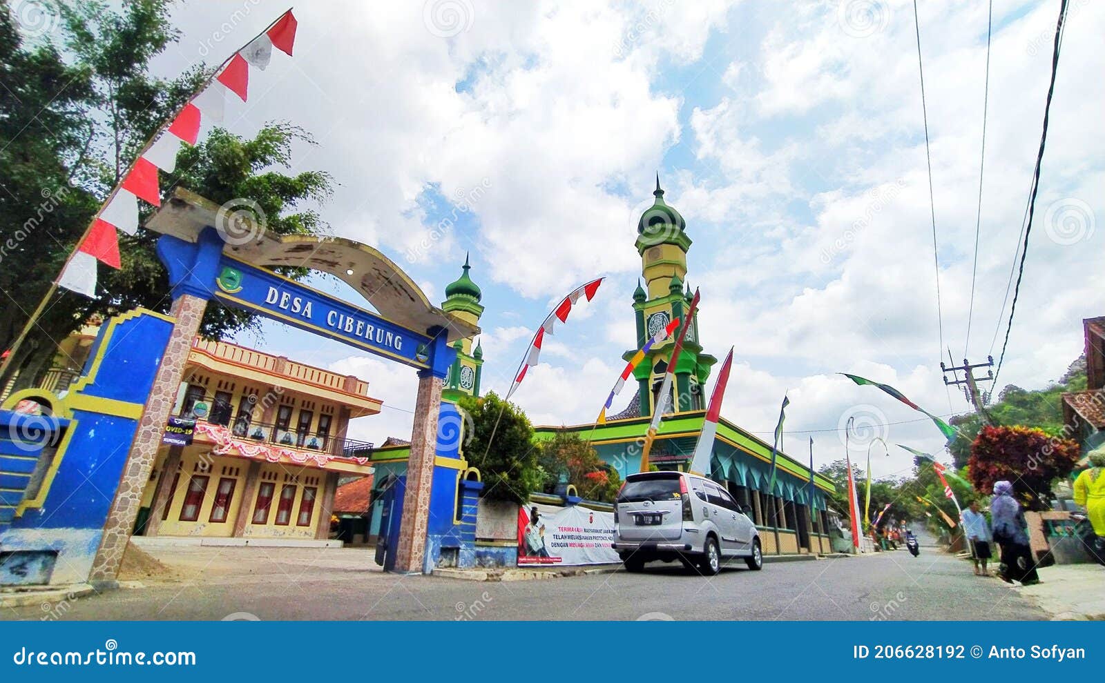 Ciberung Kuningan Village Sub-district, West Java, Indonesia Editorial ...