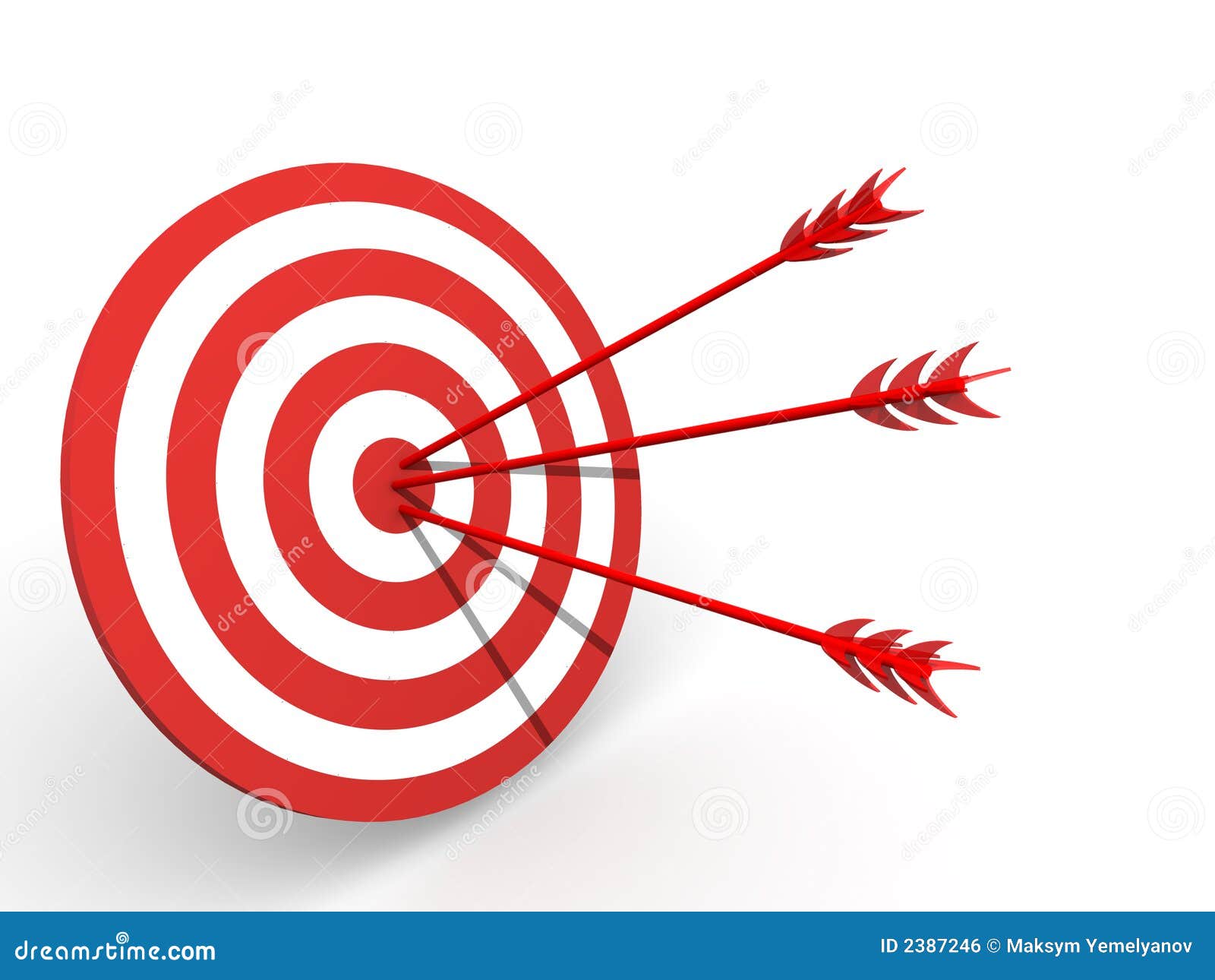 Cible illustration stock. Illustration du boucles, croix - 2387246