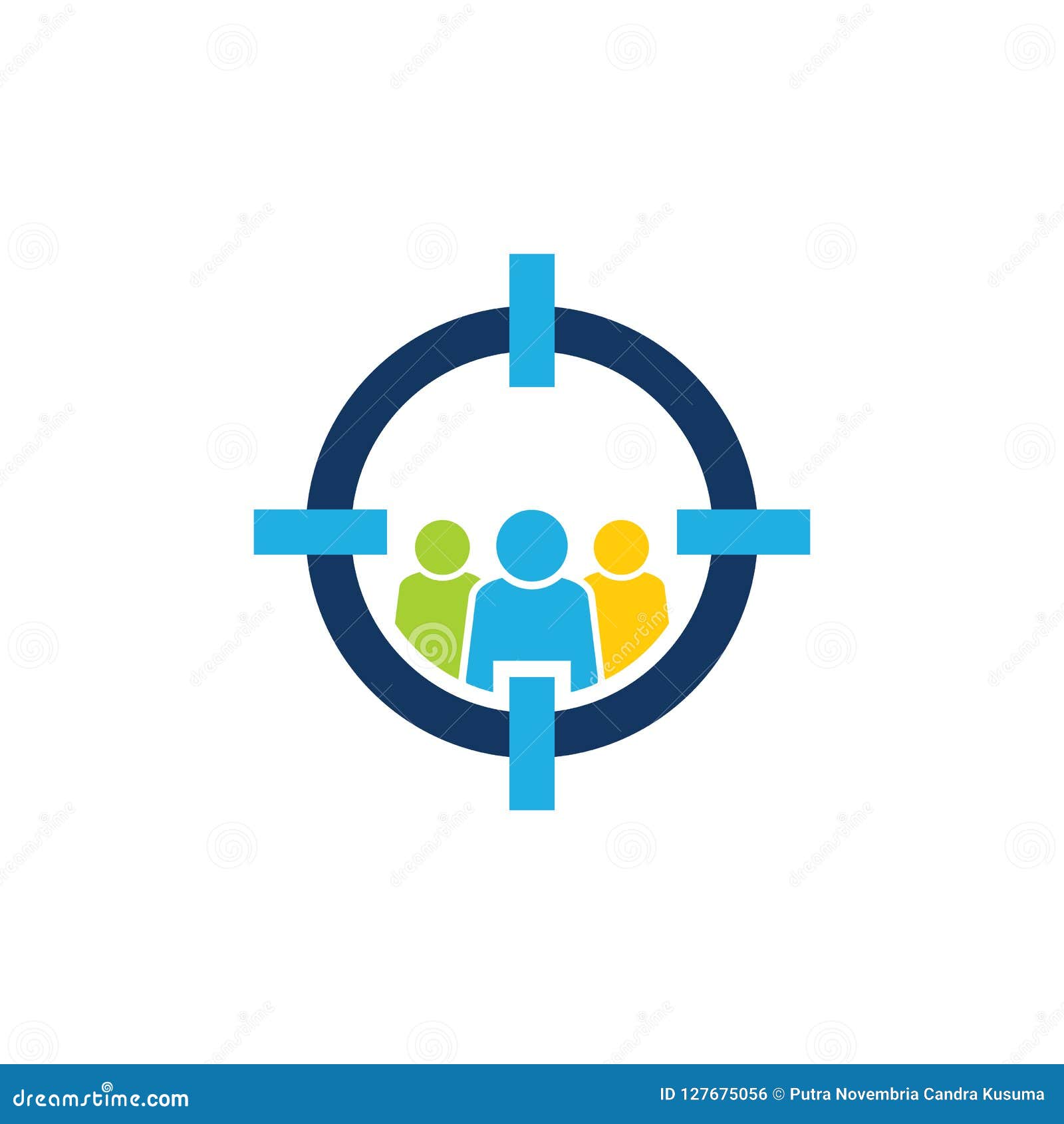 Cible Logo Icon Design De Groupe Illustration de Vecteur - Illustration ...