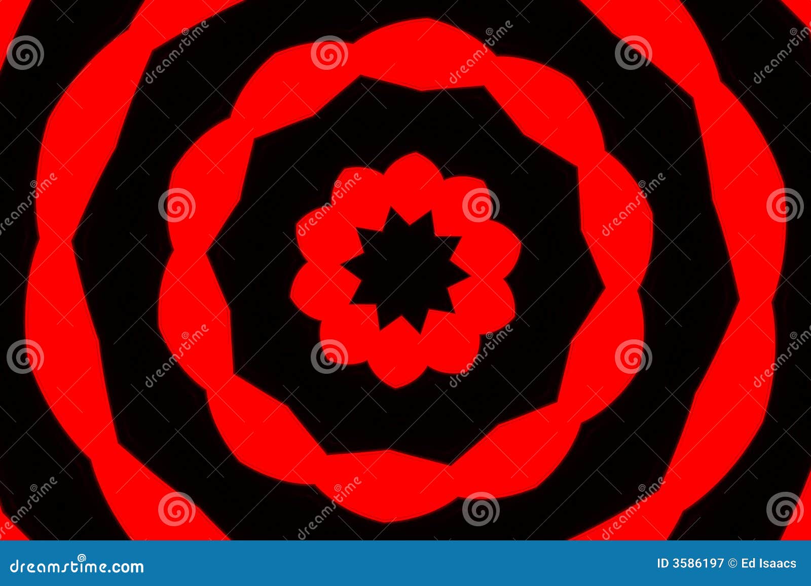 Cible rouge et noire illustration stock. Illustration du cible - 3586197