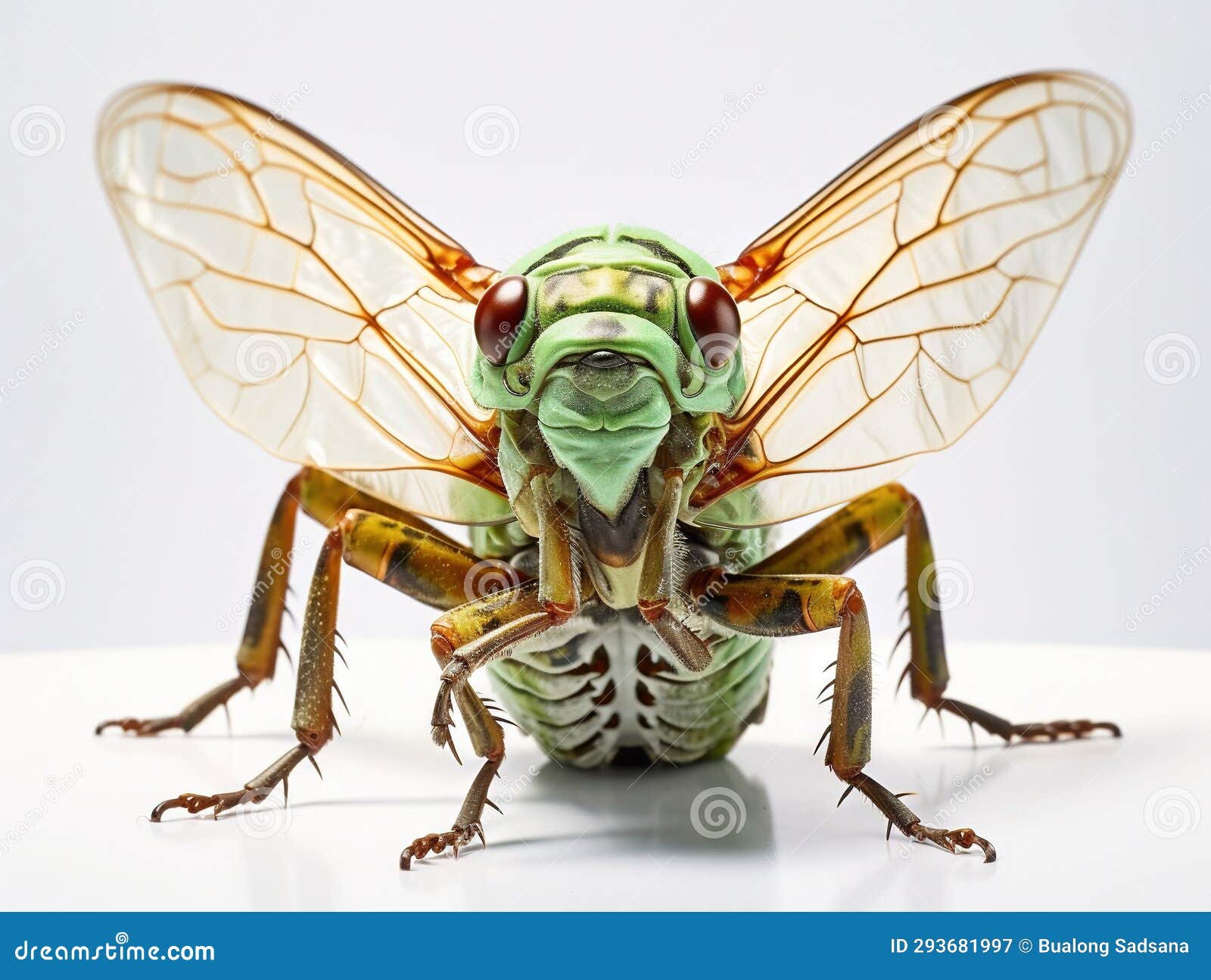 Cicada stock illustration. Illustration of imagine, scary - 293681997