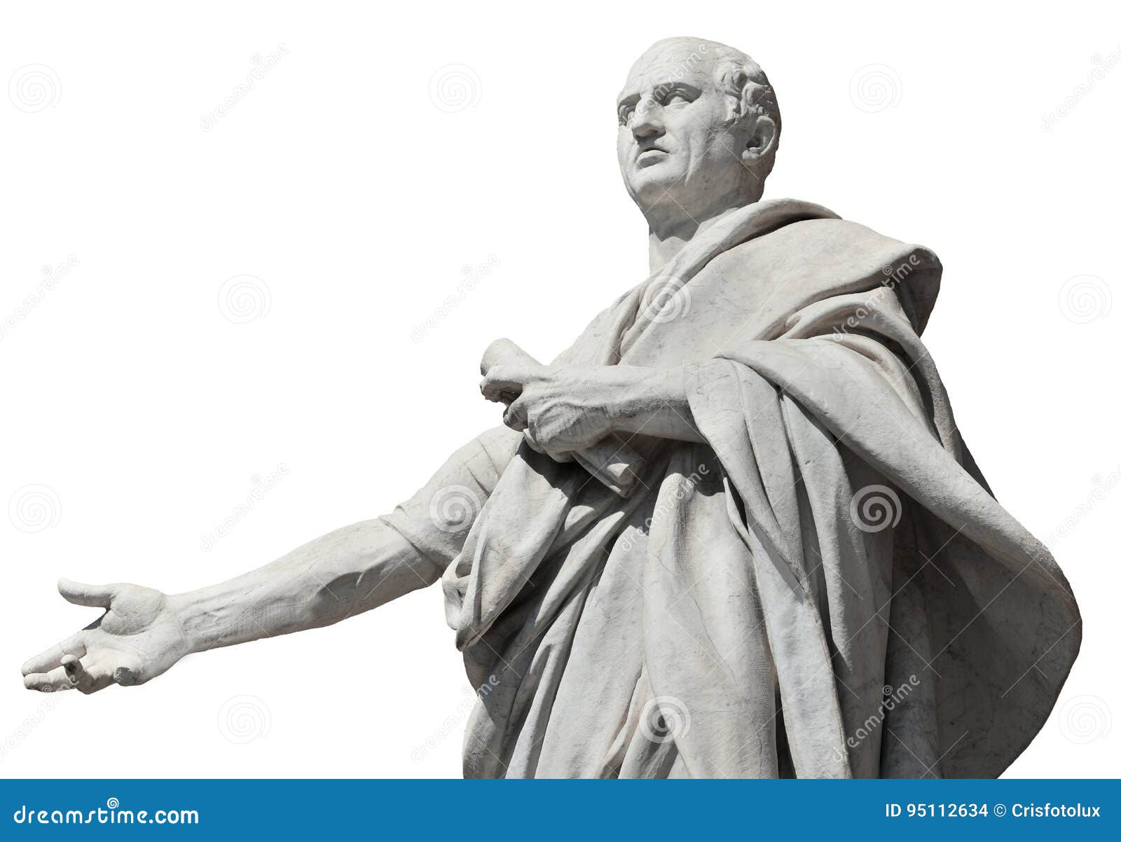 Cicerone, Senatore Romano Antico Fotografia Stock - Immagine di autore ...