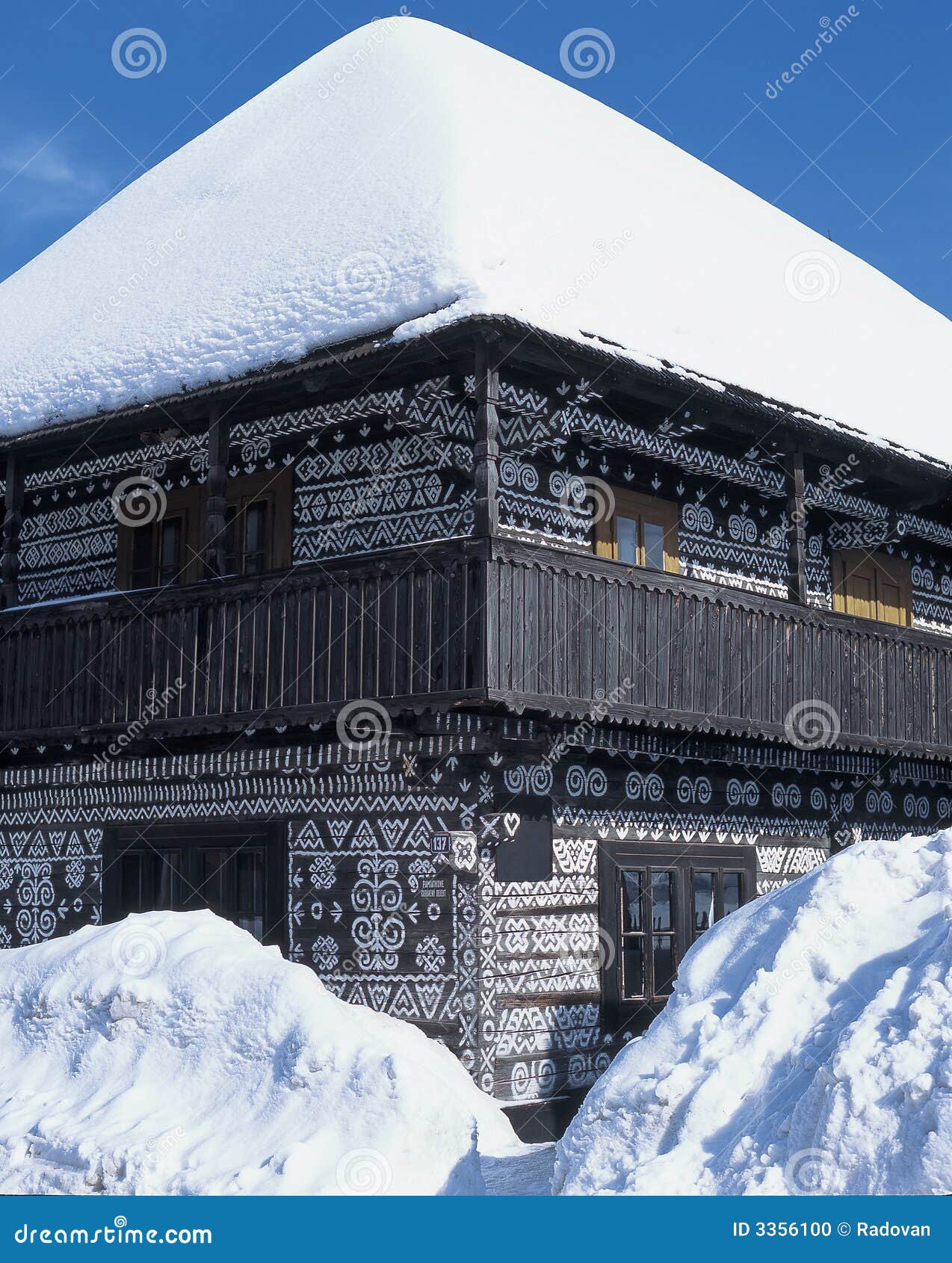 Cicmany stock photo. Image of picturesque, cold, greeting - 3356100