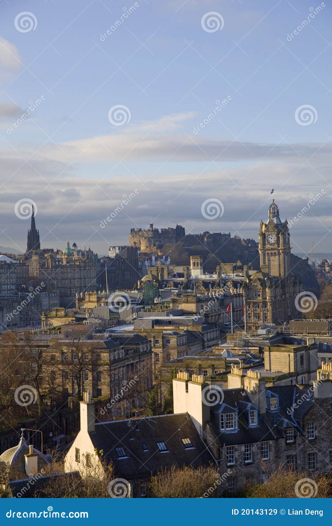 Cidade de Edimburgo imagem de stock. Imagem de santo - 20143129