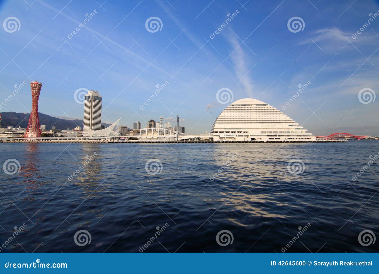 Cidade de Kobe imagem editorial. Imagem de panorama, moderno - 42645600