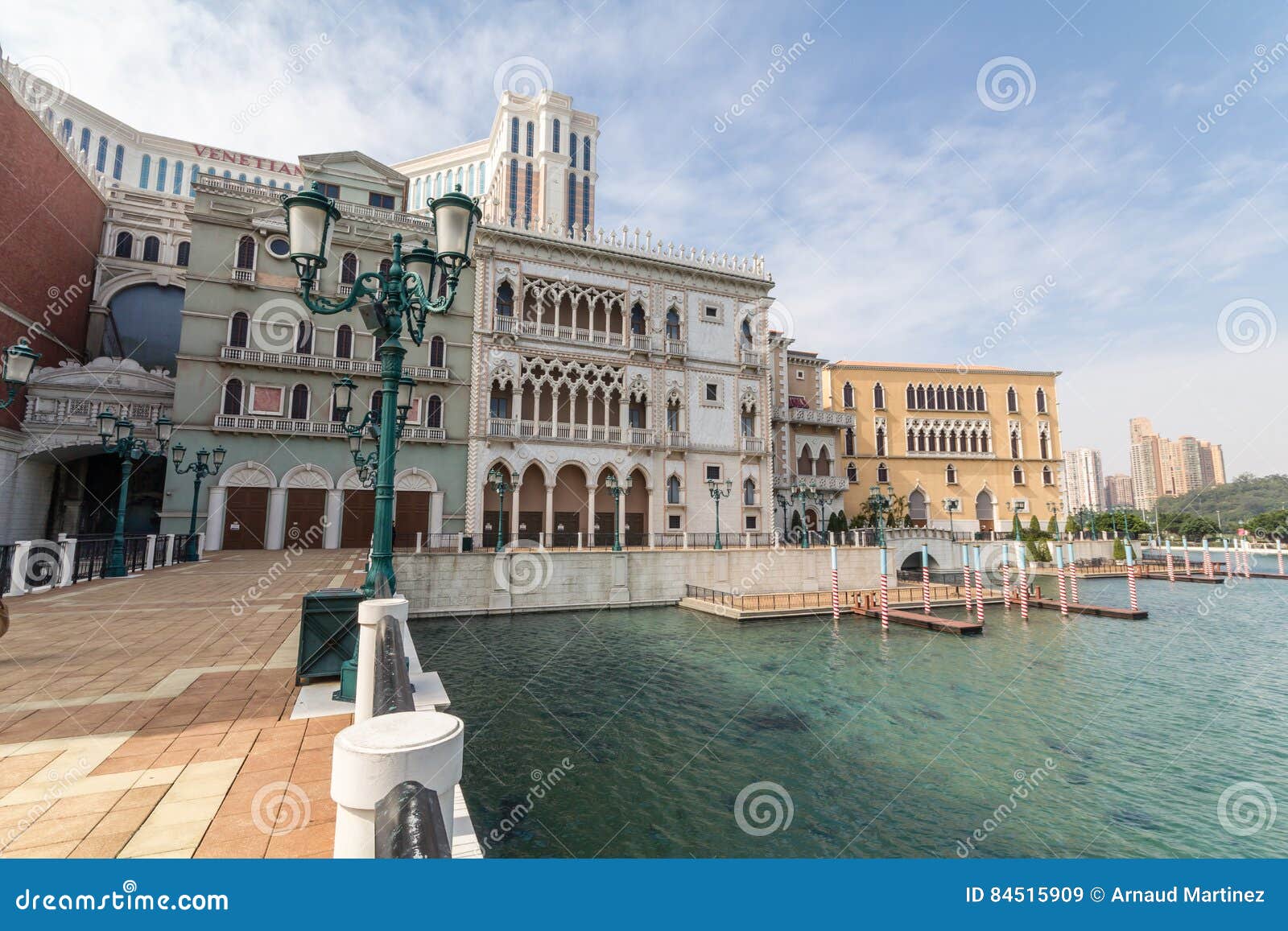 Cidade De Macau E Sua Skyline Imagem de Stock Editorial - Imagem de ...