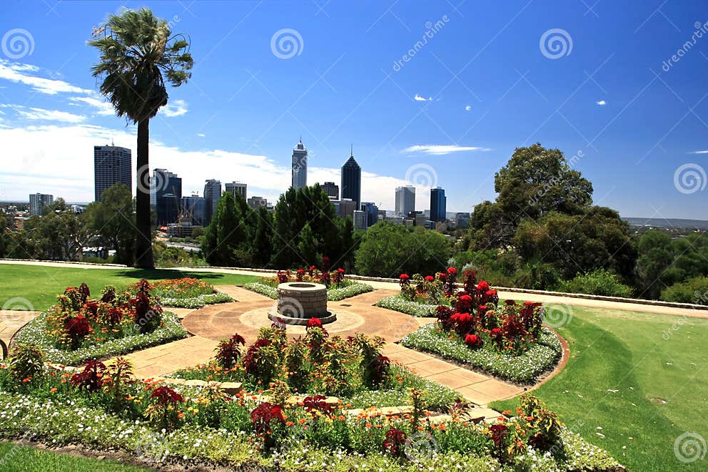 Cidade De Perth, Austrália Ocidental Imagem de Stock - Imagem de ...