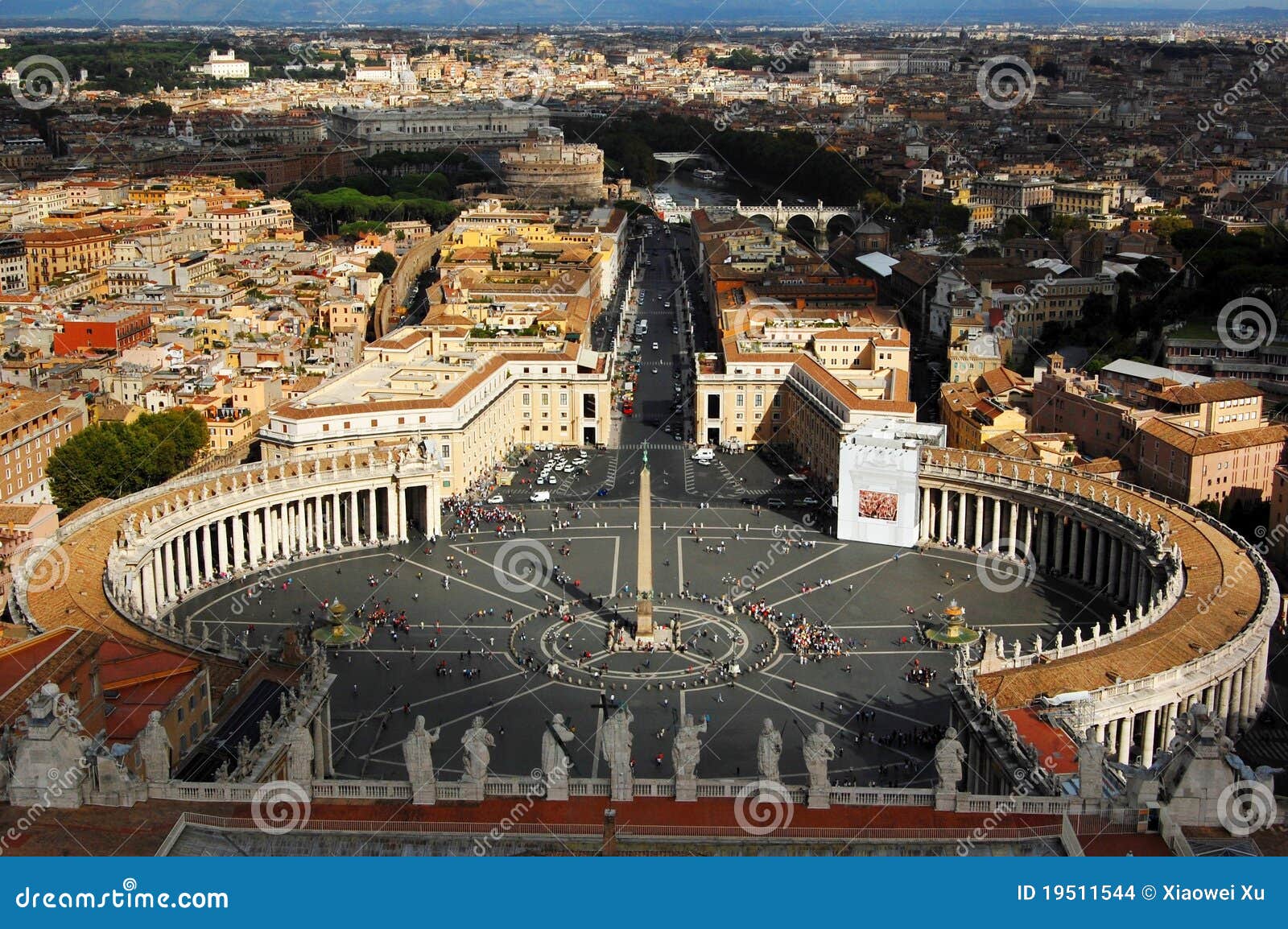 A cidade de Roma foto de stock. Imagem de famoso, cena - 19511544