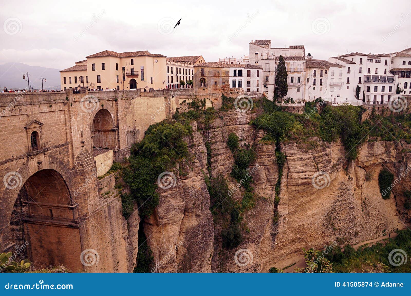 Cidade de Ronda, Espanha imagem de stock editorial. Imagem de redondo ...