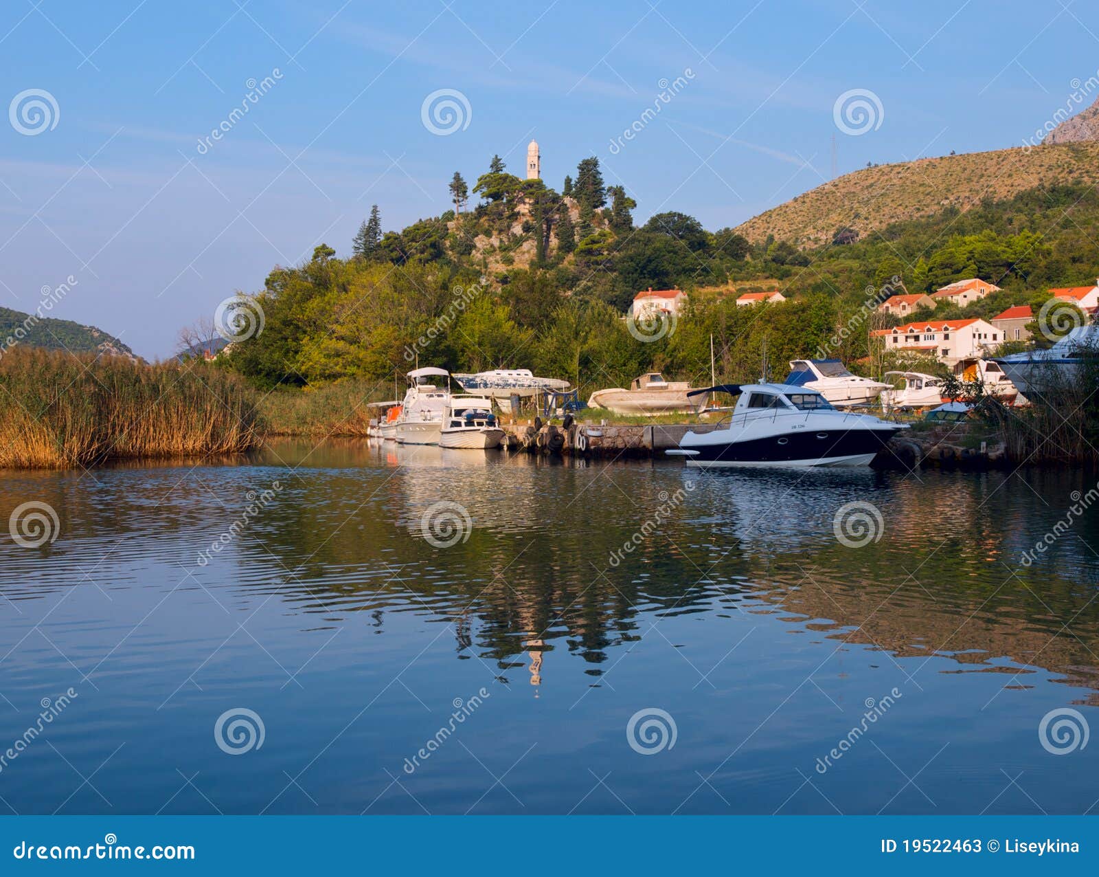 Cidade de Rozat em Croatia imagem de stock. Imagem de europeu - 19522463