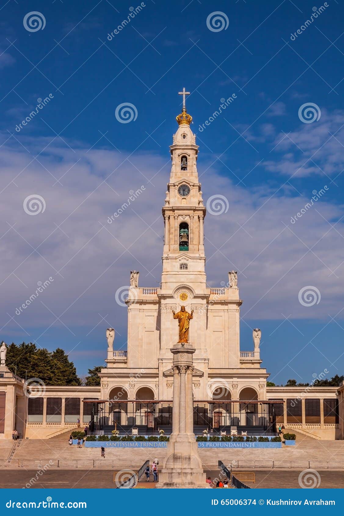 Cidade Fatima foto de stock. Imagem de famoso, catedral - 65006374