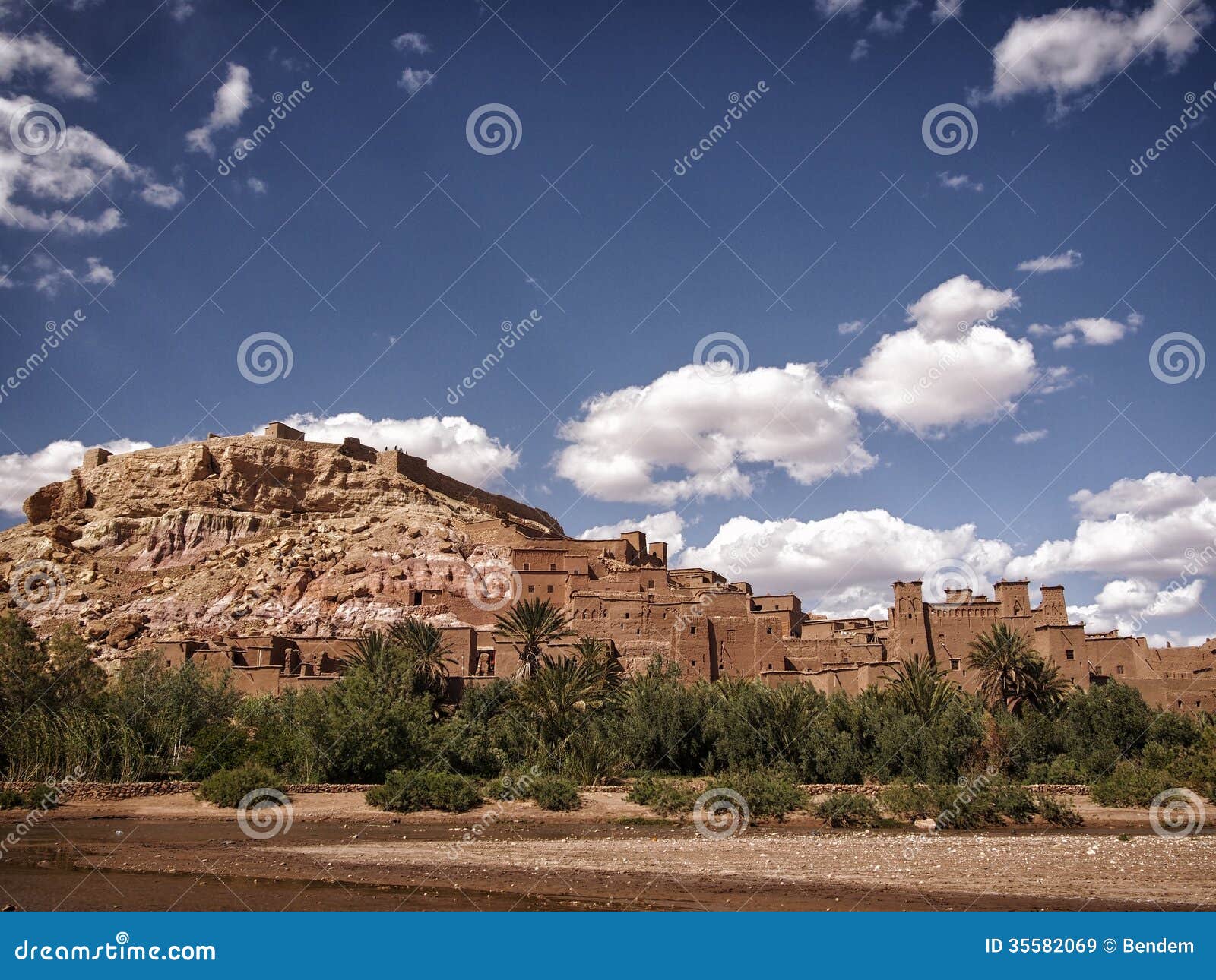 Cidade Fortificada De AIT Ben Haddou Imagem de Stock - Imagem de ...