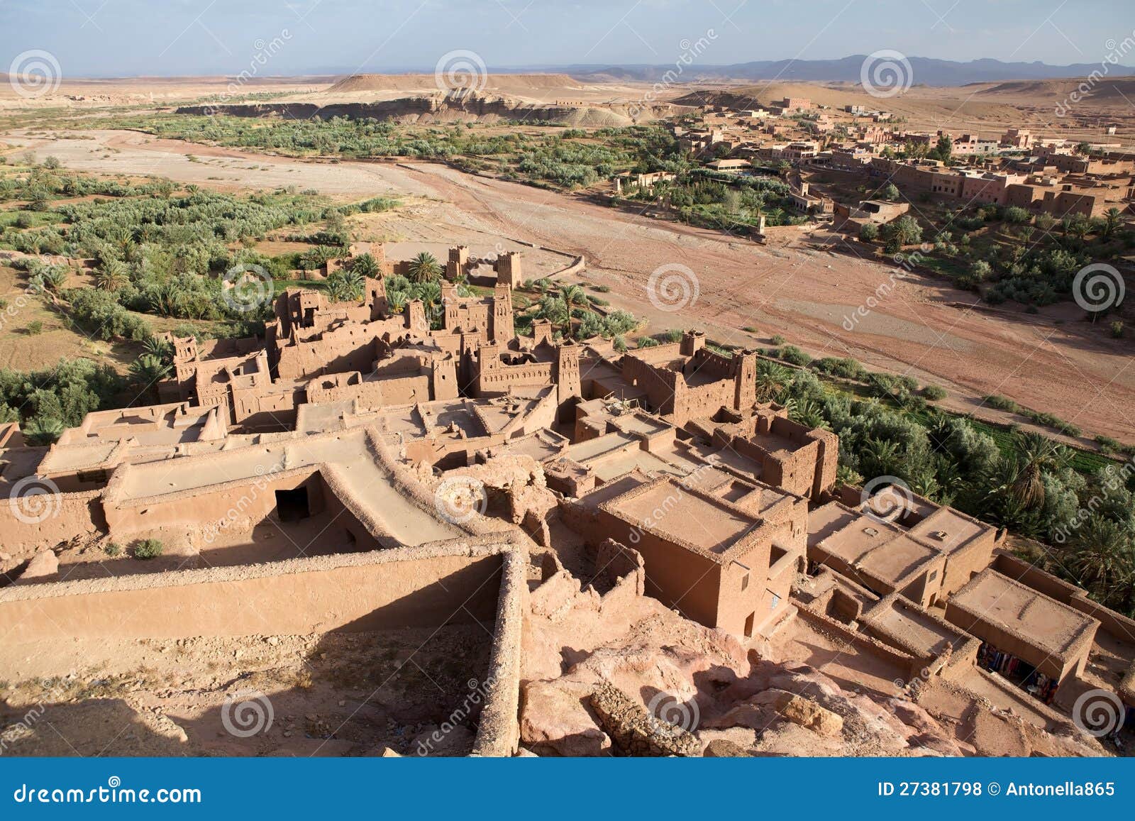 Cidade Fortificada De AIT Benhaddou Foto de Stock - Imagem de africano ...