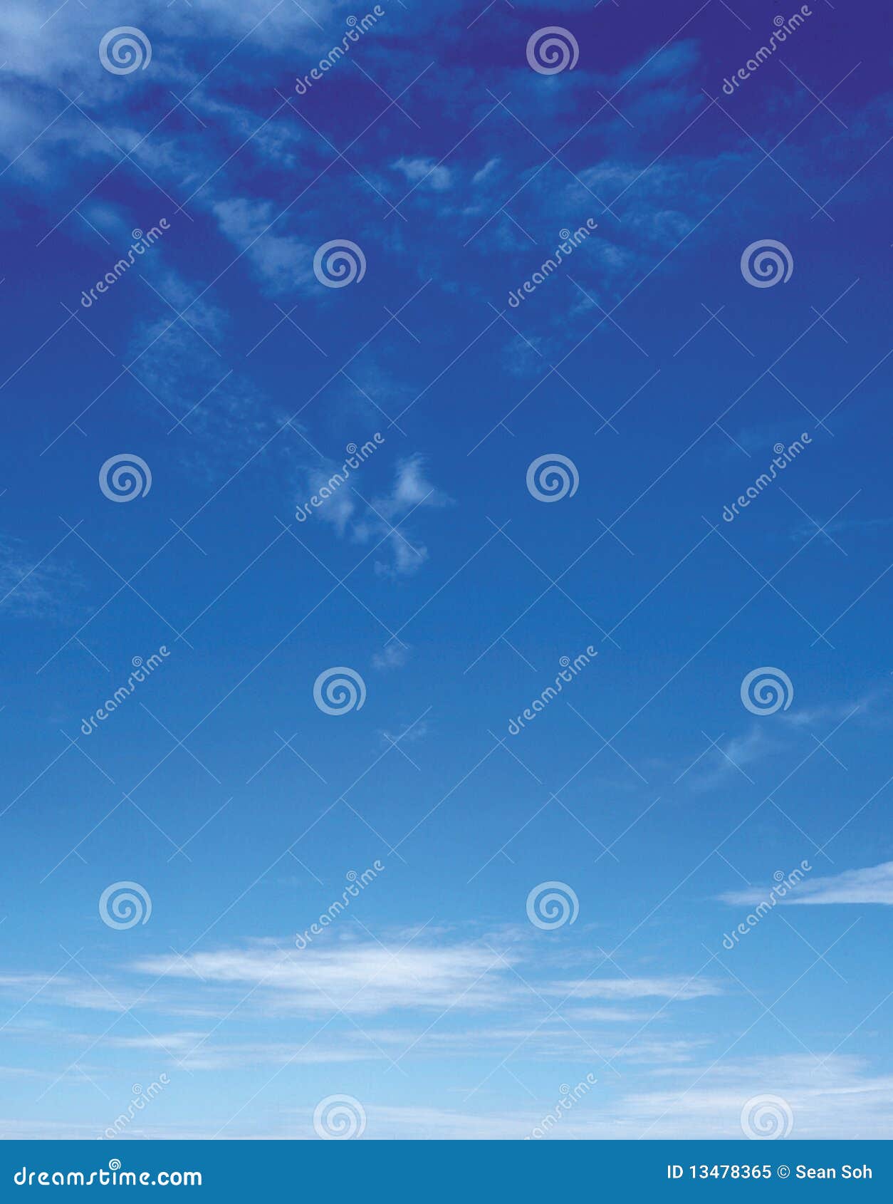 Ciel bleu image stock. Image du cieux, jour, blanc, environnement ...