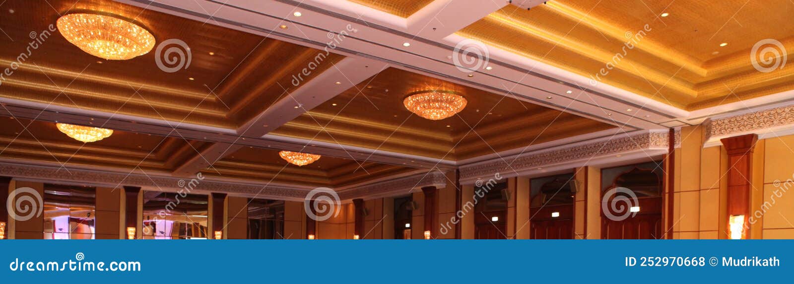 Cieling Design of Hotel Hall in Uae Stock Photo - Image of hall ...