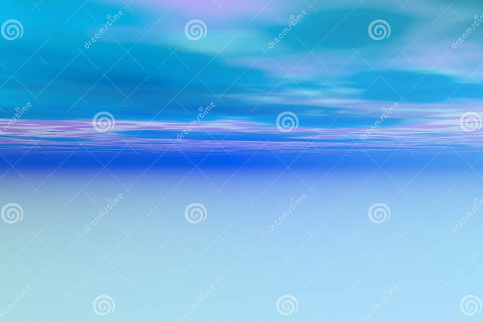 Cielo Azul Abstracto Con Las Nubes Stock de ilustración - Ilustración ...