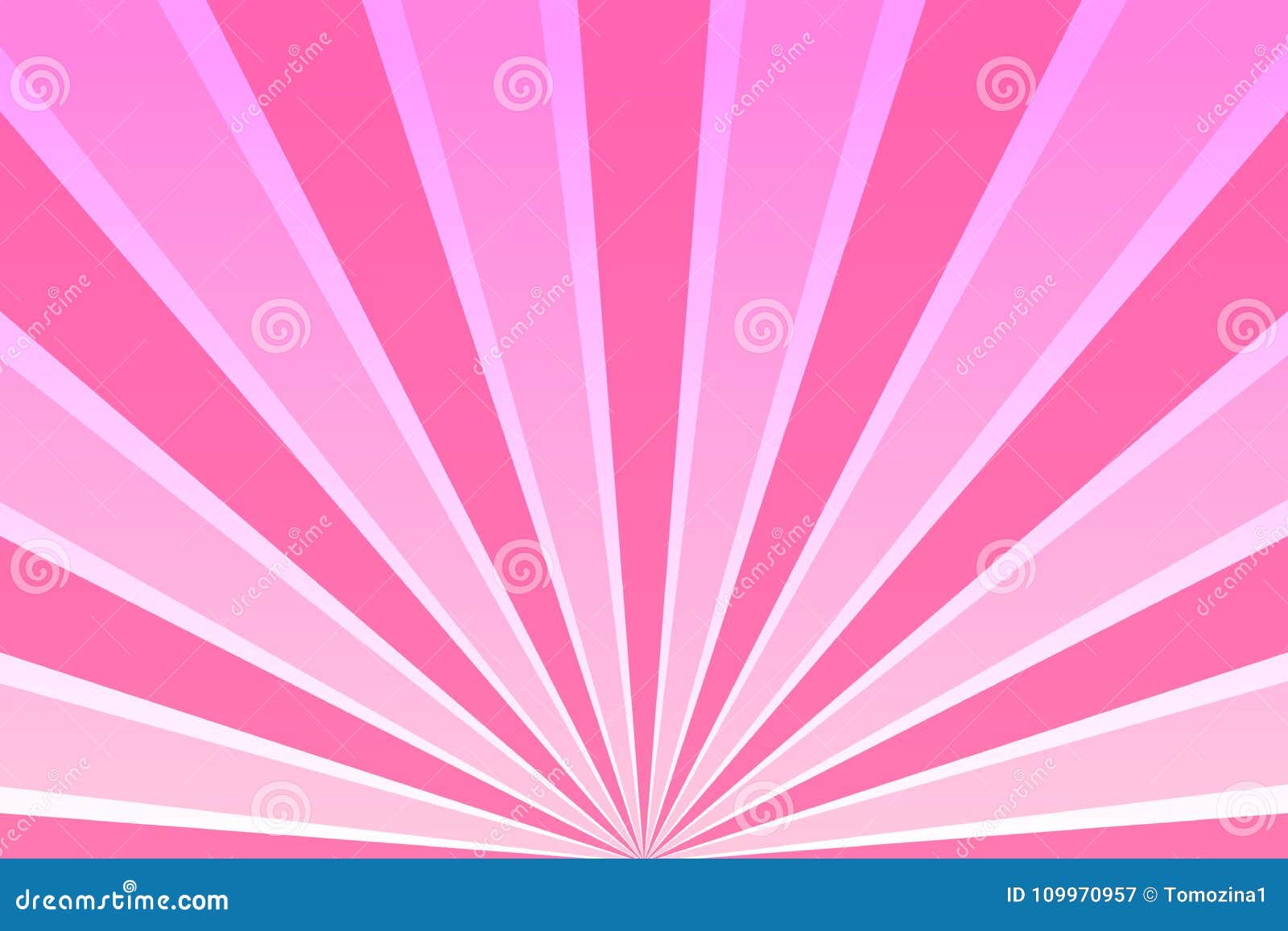 Cielo rosado con los rayos ilustración del vector. Ilustración de rayos ...