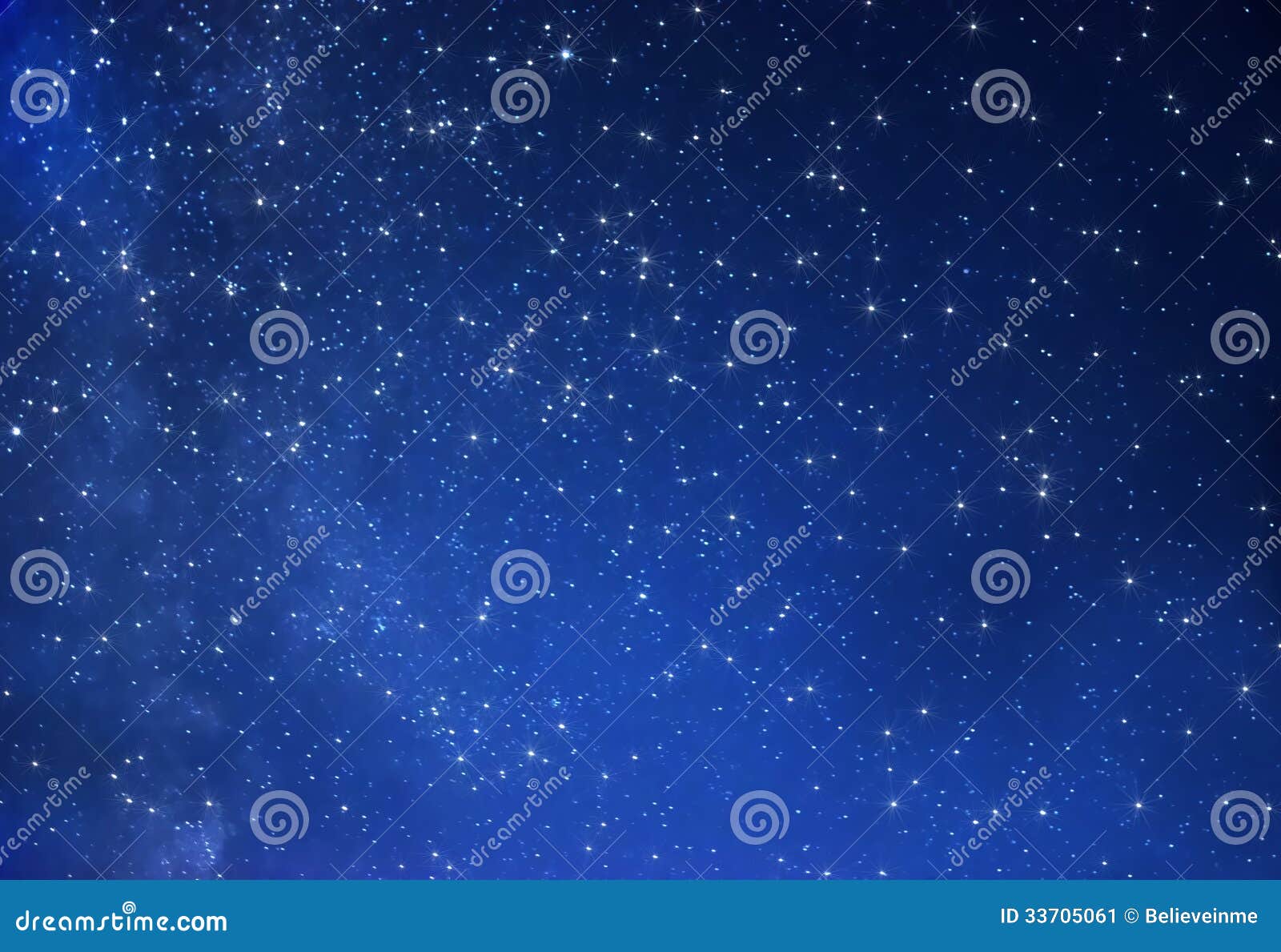 Cielo stellato immagine stock. Immagine di esterno, notte - 33705061