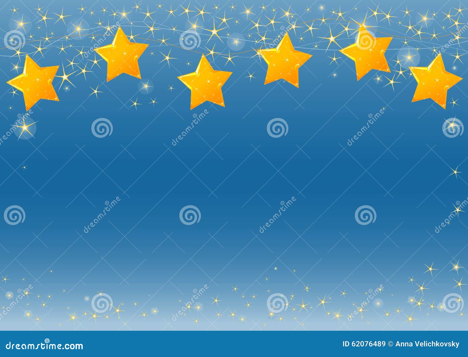 Cielo stellato illustrazione vettoriale. Illustrazione di illuminato ...