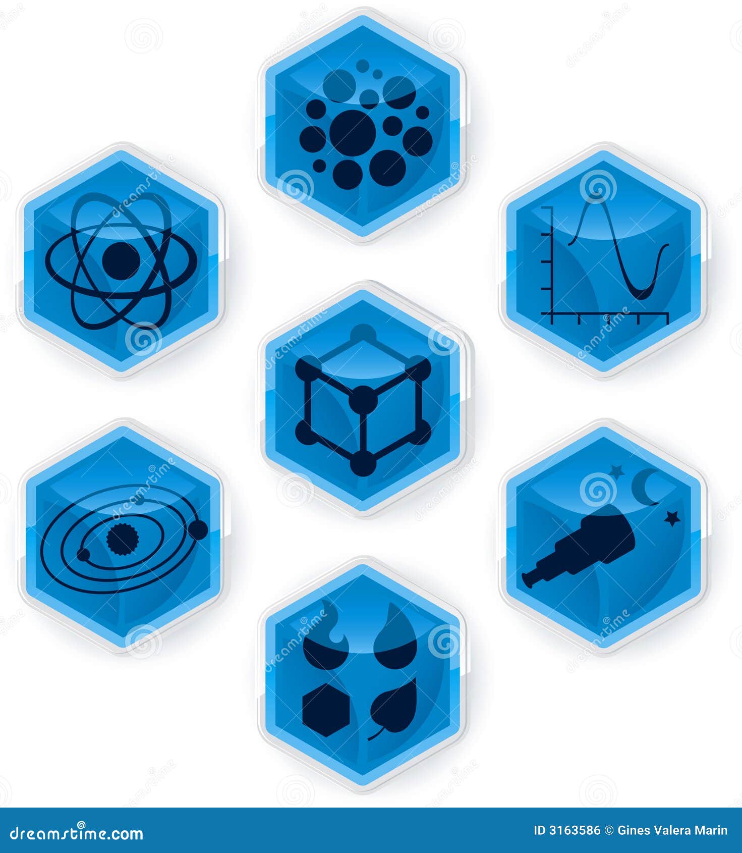 Ciencia (vector) ilustración del vector. Ilustración de icono - 3163586