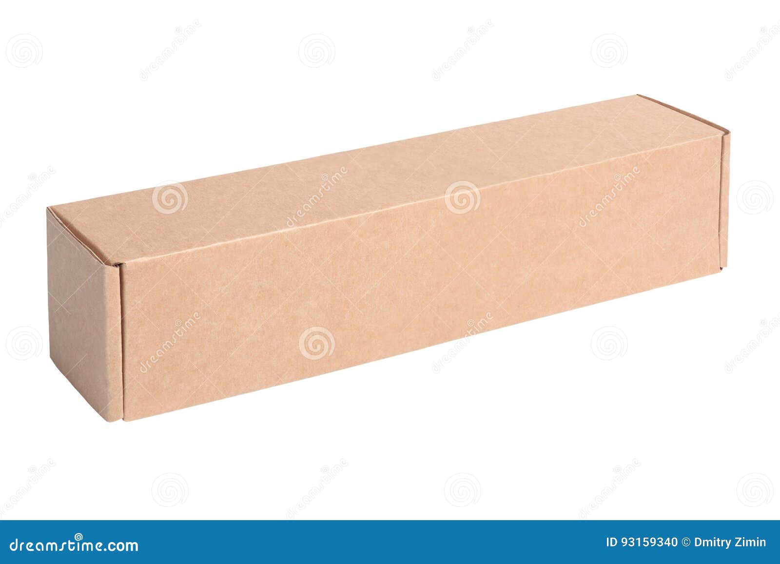 Cienki karton na bielu zdjęcie stock. Obraz złożonej z poczta - 93159340