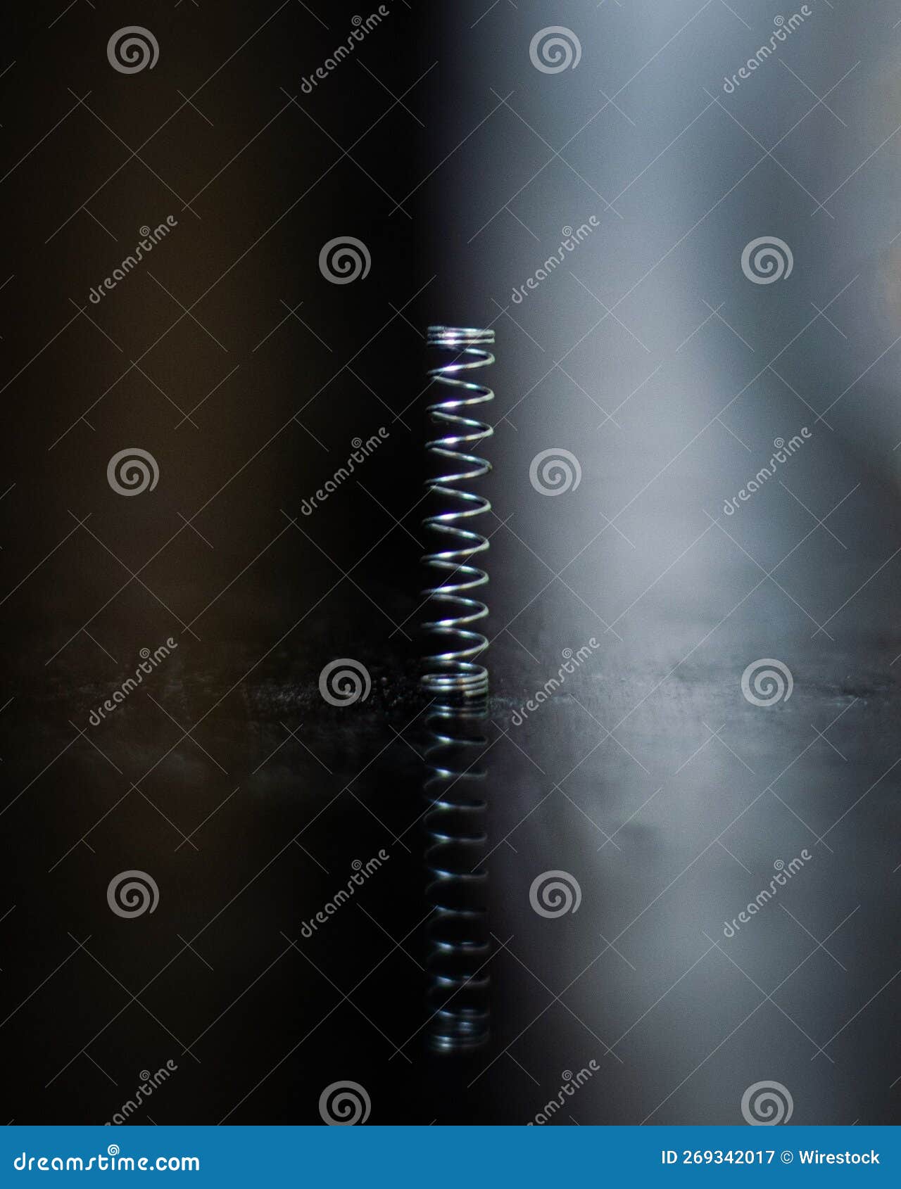 Cierre De Un Resorte De Pluma Imagen de archivo - Imagen de instrumento ...